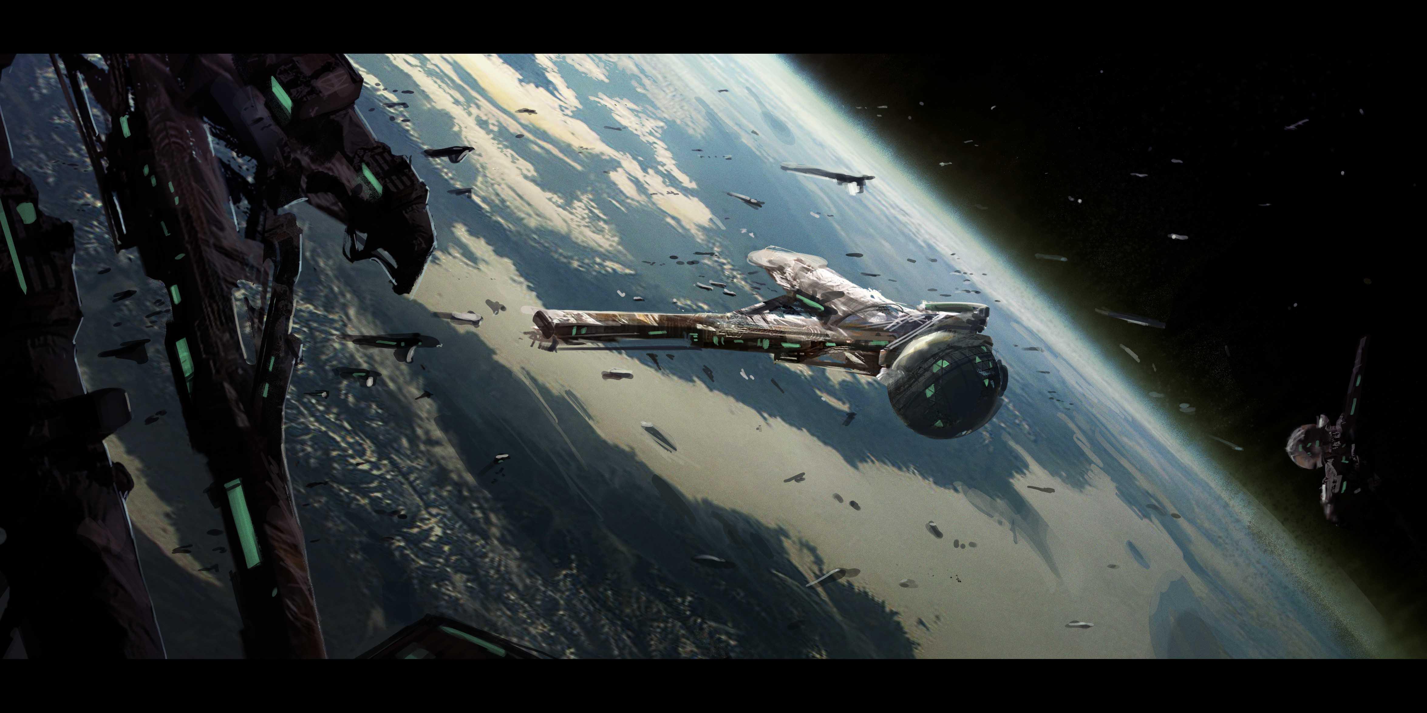 Space Station, Concept art, Me | Scrolller