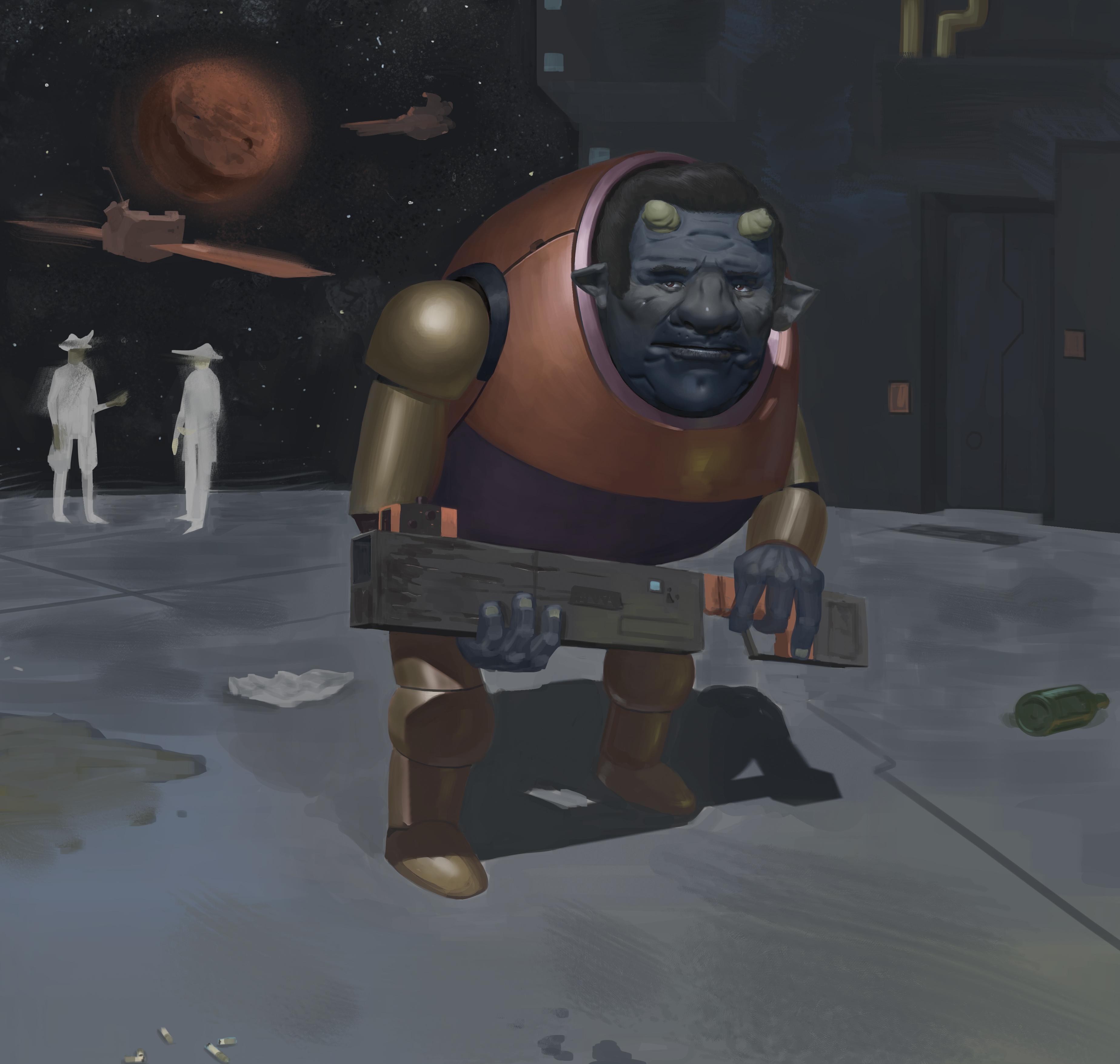 [OC] Space station guard | Scrolller