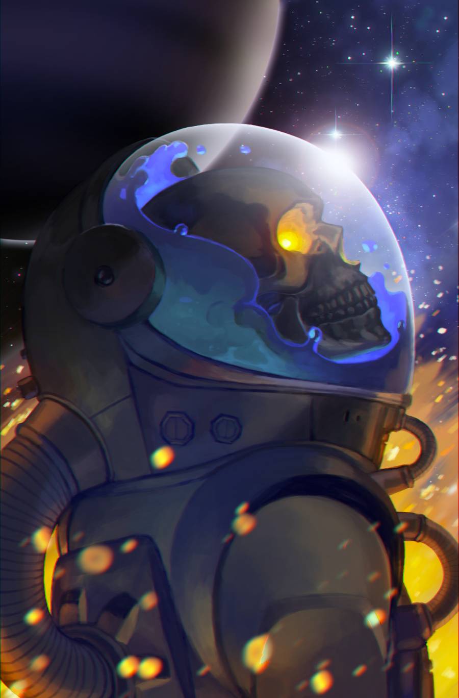 Spaceman, Me, Digital, 2018 | Scrolller