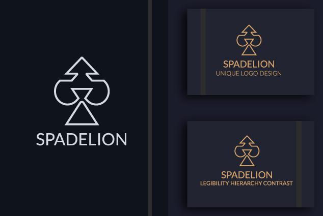 Spade logo design. | Scrolller