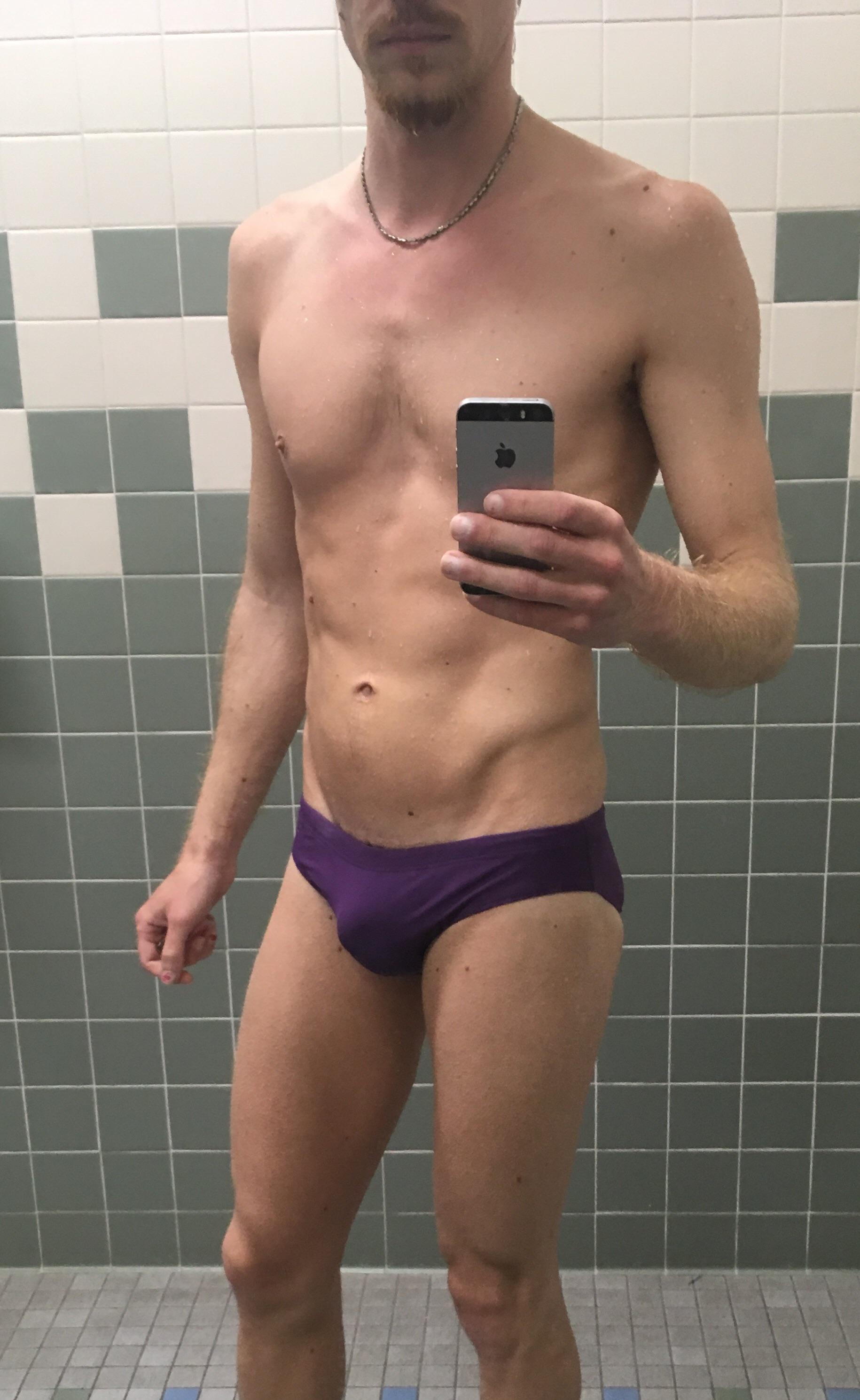 Speedo Saturday: throwback to my first selfie | Scrolller