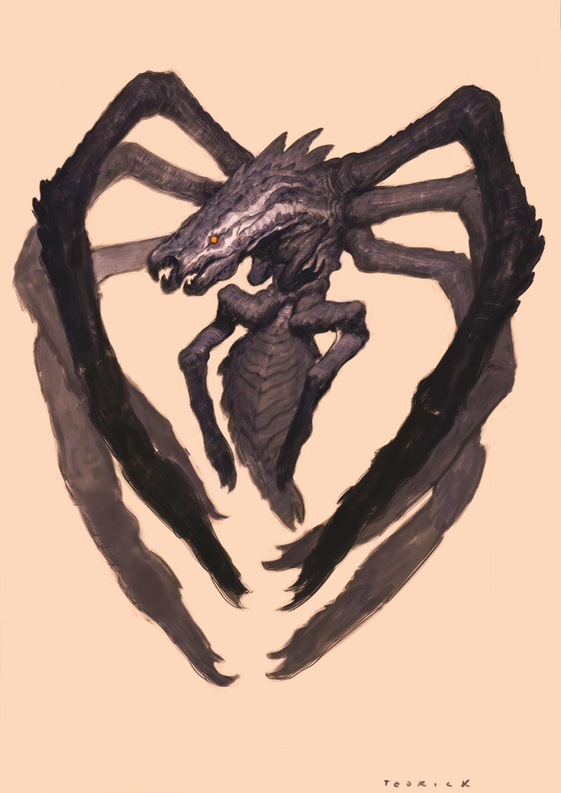 Spider Dragon by John Tedrick | Scrolller