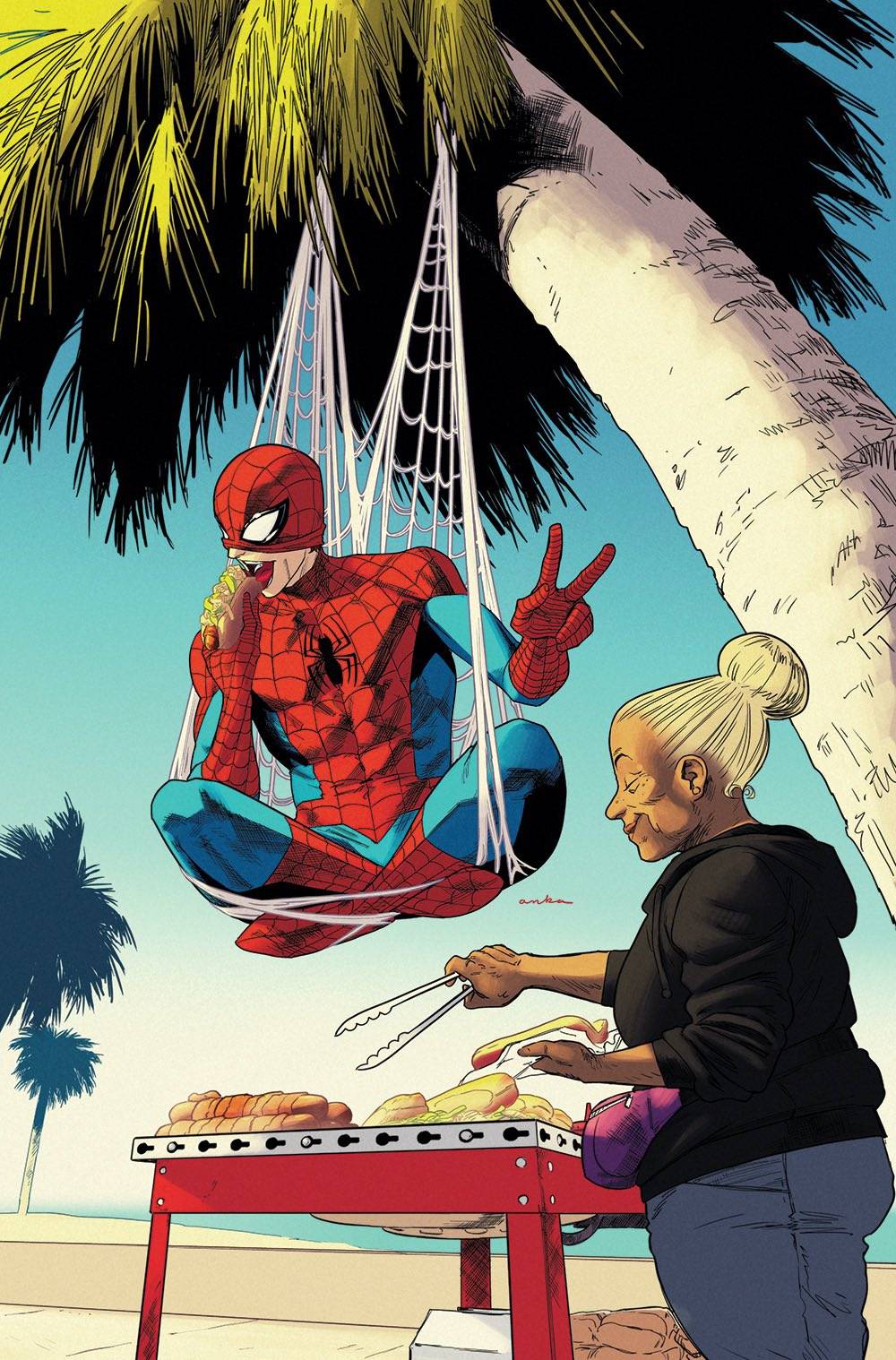 Spidey having some down time by Kris Anka | Scrolller
