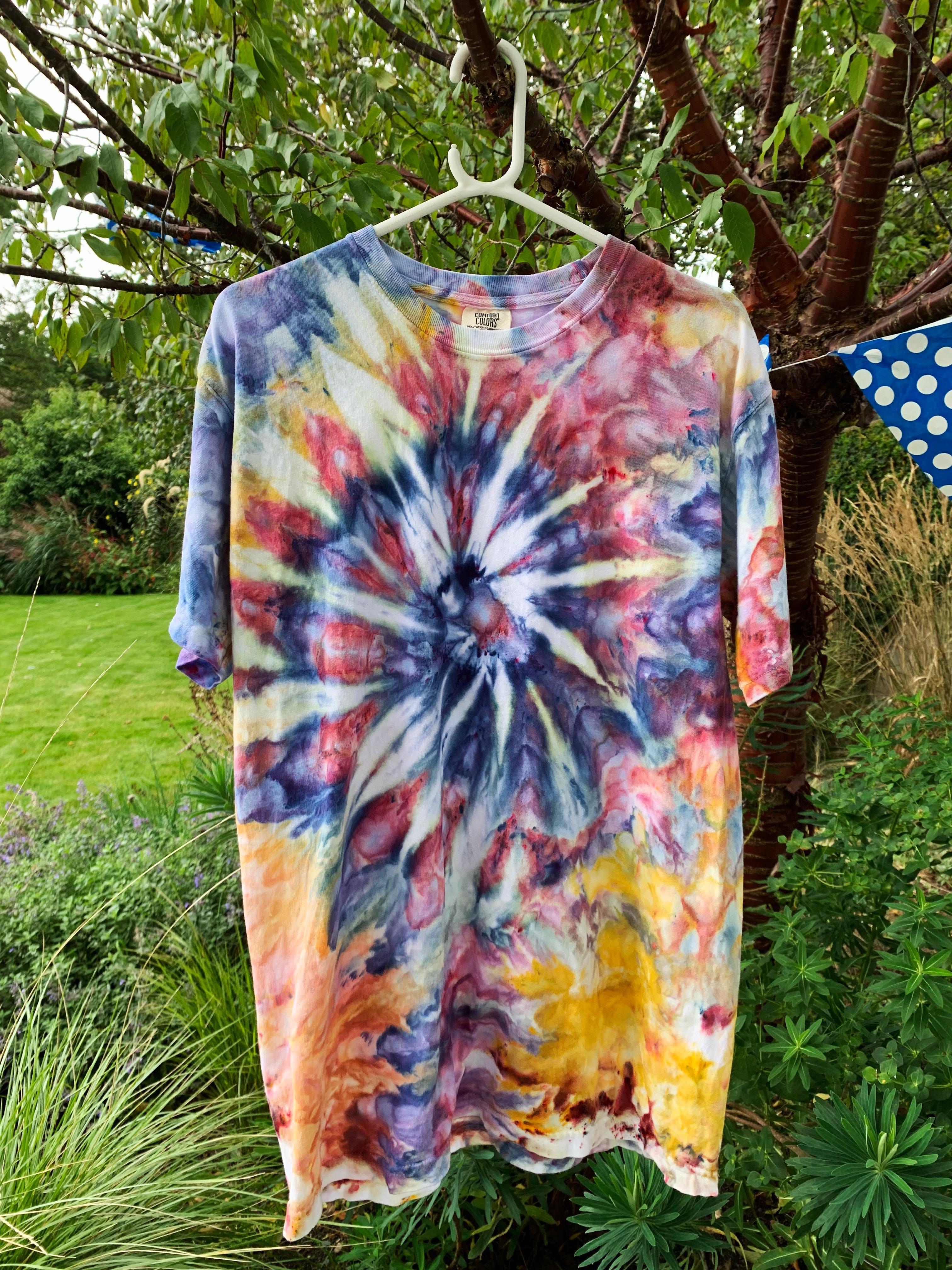 Spiral ice dye experiment | Scrolller