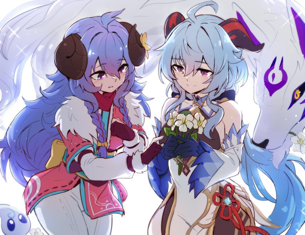 Spirit Blossom Kindred With Ganyu From Genshin Impact By Sollyz | Scrolller