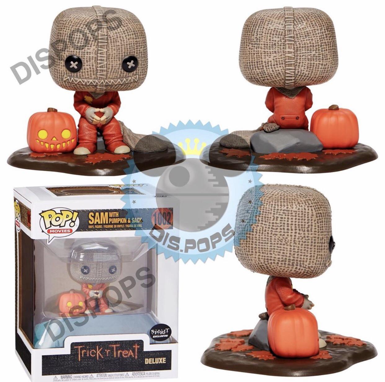 Spirit Halloween exclusive Trick or Treat- Sam with pumpkins and sack ...
