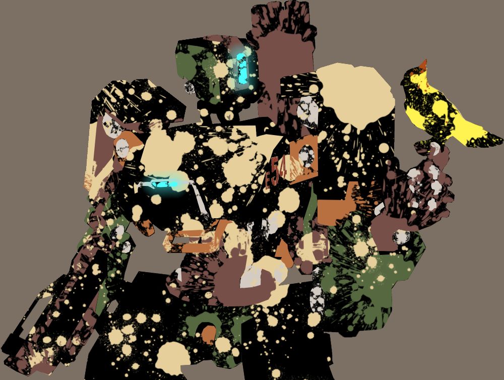 Splatter Paint Bastion | Scrolller