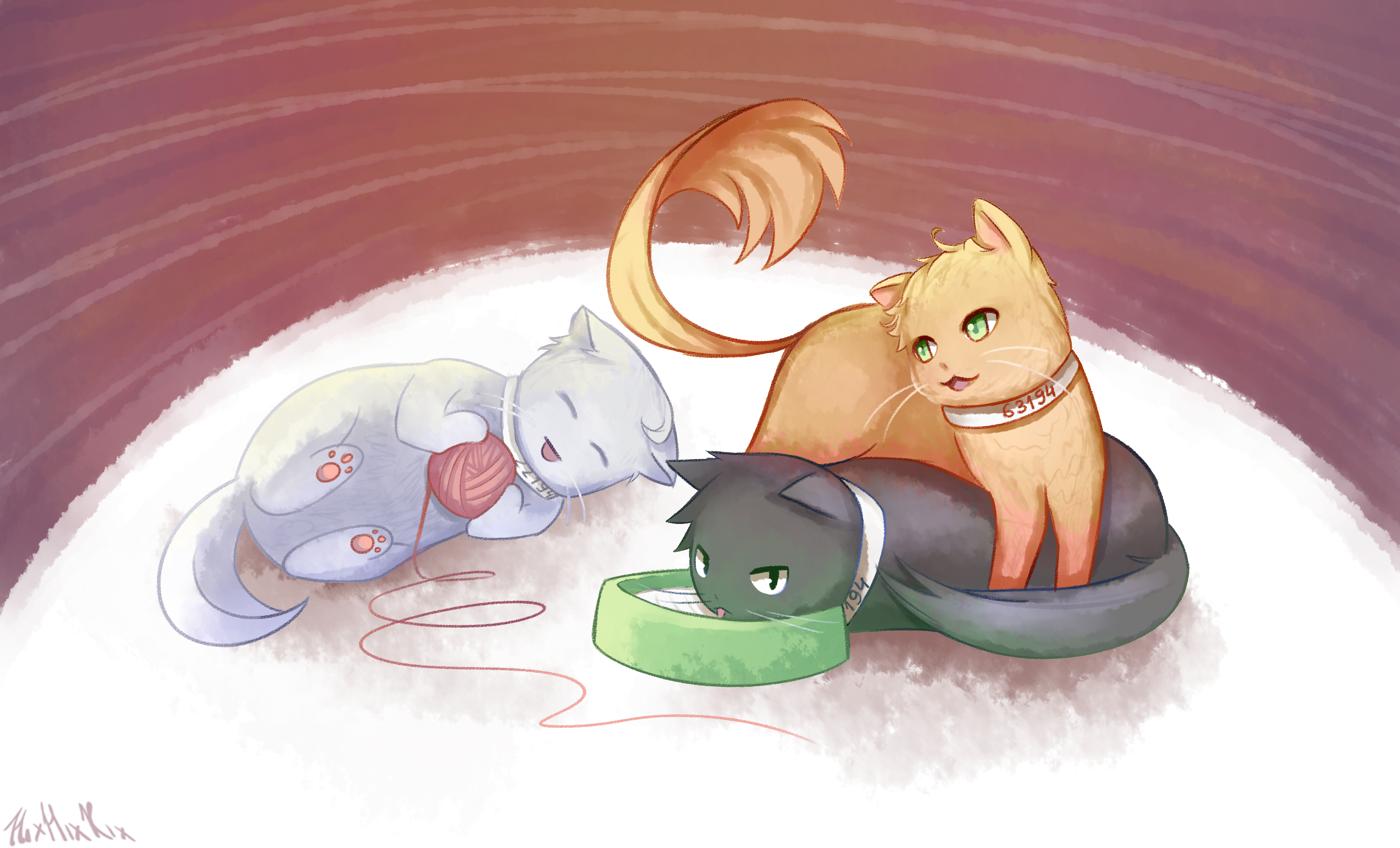 [Spoilerless] Main trio as cats | Scrolller