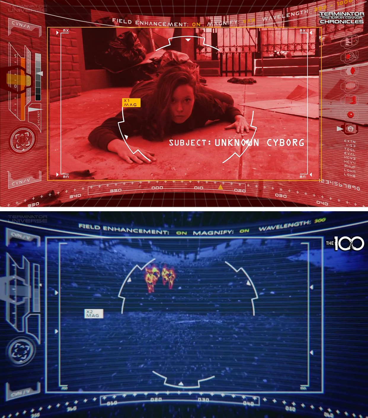 [Spoilers S4] Fun fact: ALIE's drones use almost the same interface as Cyborgs T-888 in ...