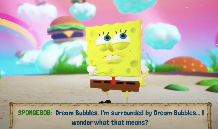 Spongebob, it means that you are either dead or dreaming. | Scrolller