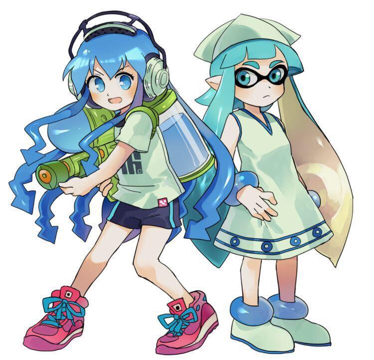 Squid Girl x Splatoon | Scrolller