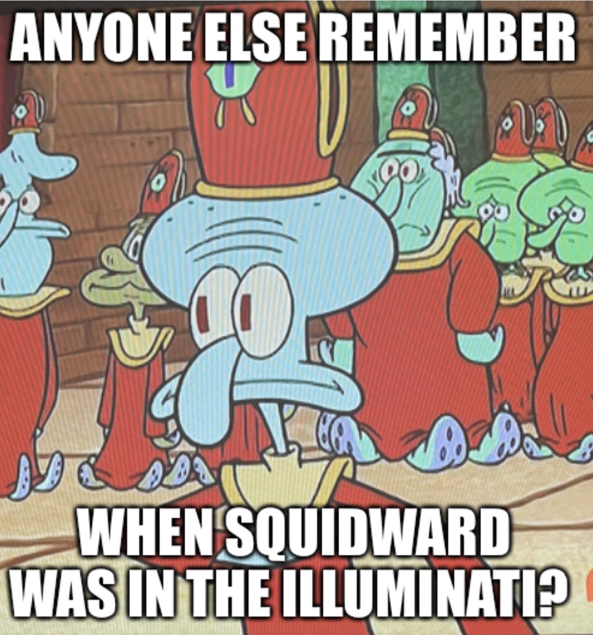 Squidward | Scrolller
