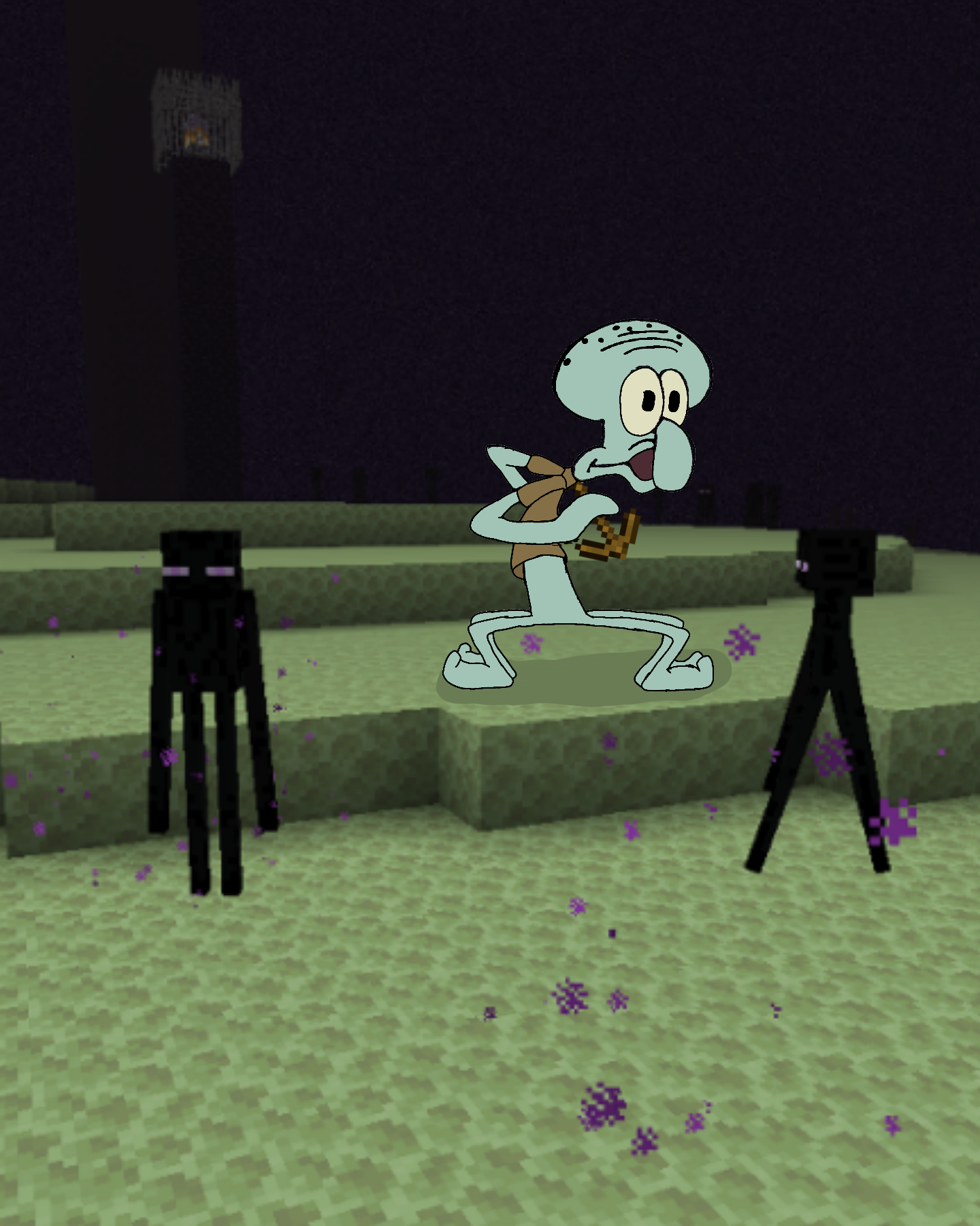 Squidward has entered the end | Scrolller