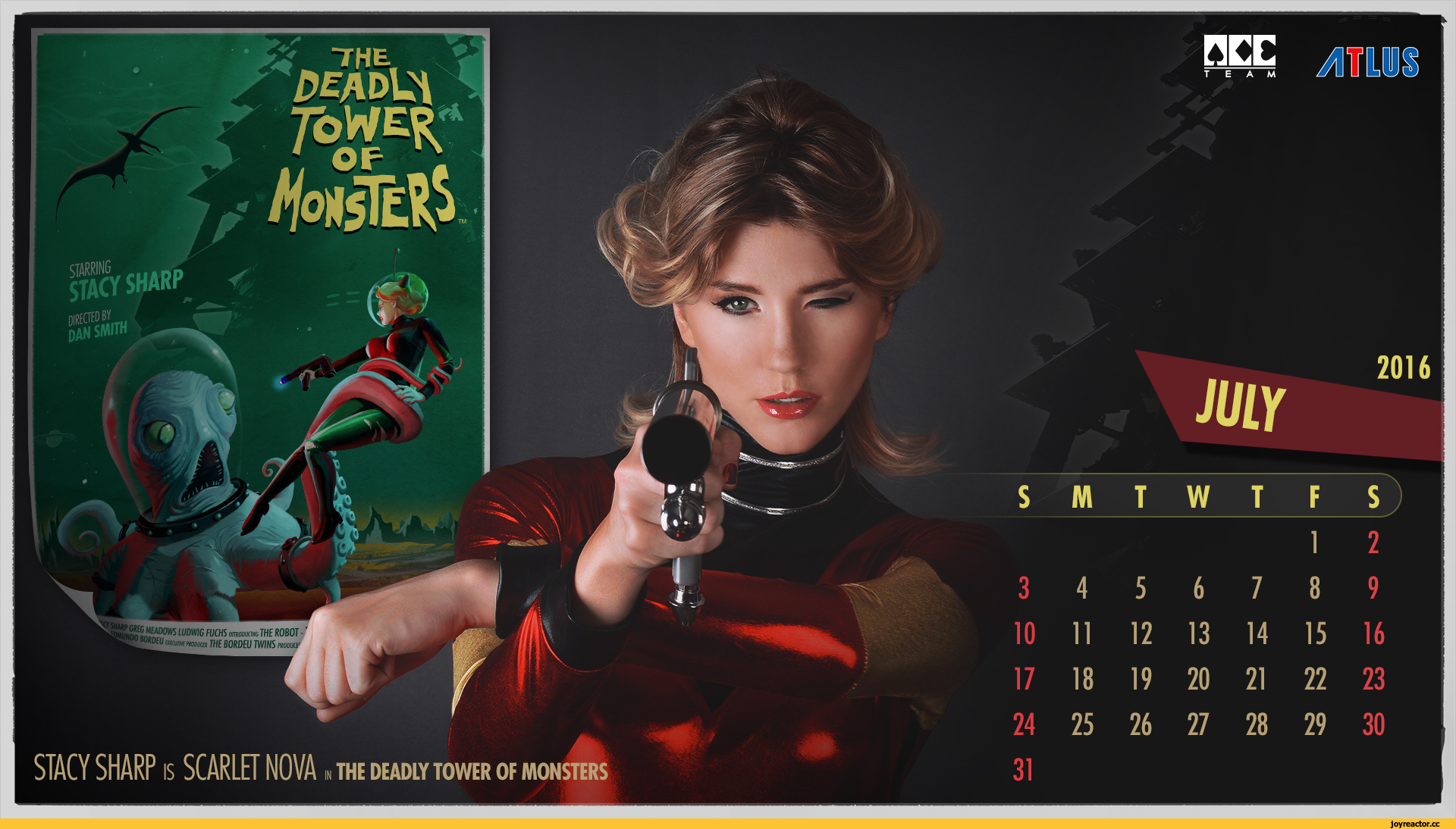 Stacy Sharp is Scarlet Nova in the Deadly Tower of Monsters | Scrolller