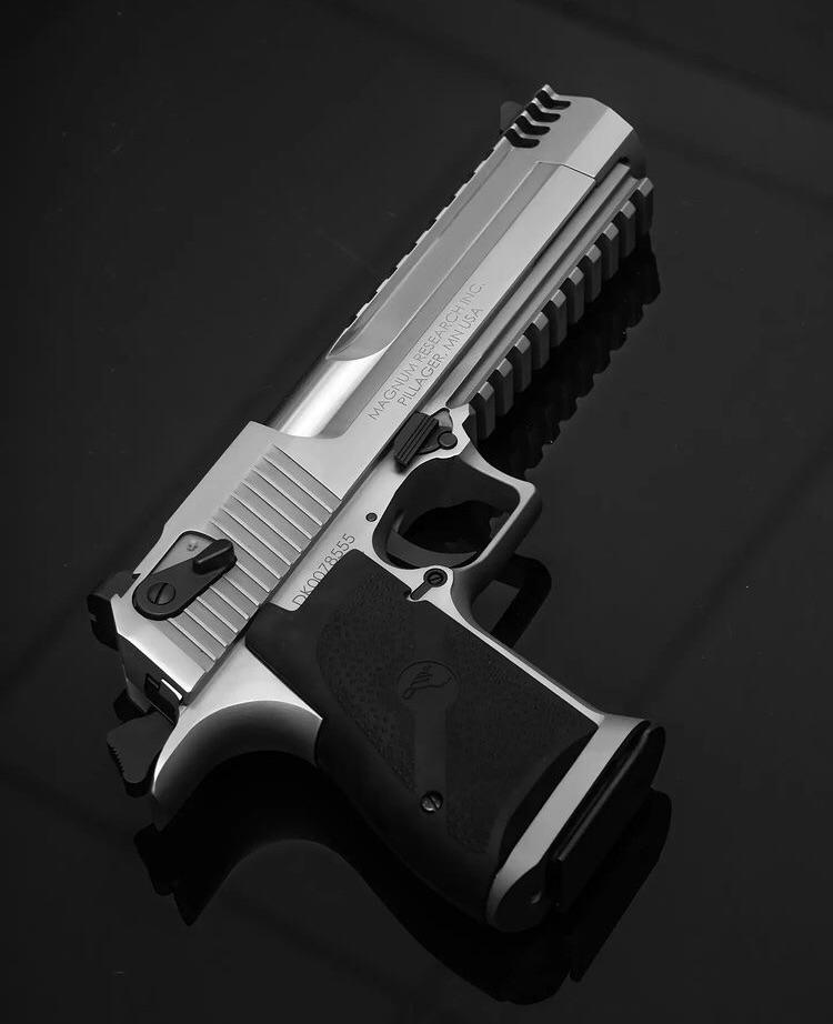 Stainless Desert Eagle .50AE | Scrolller