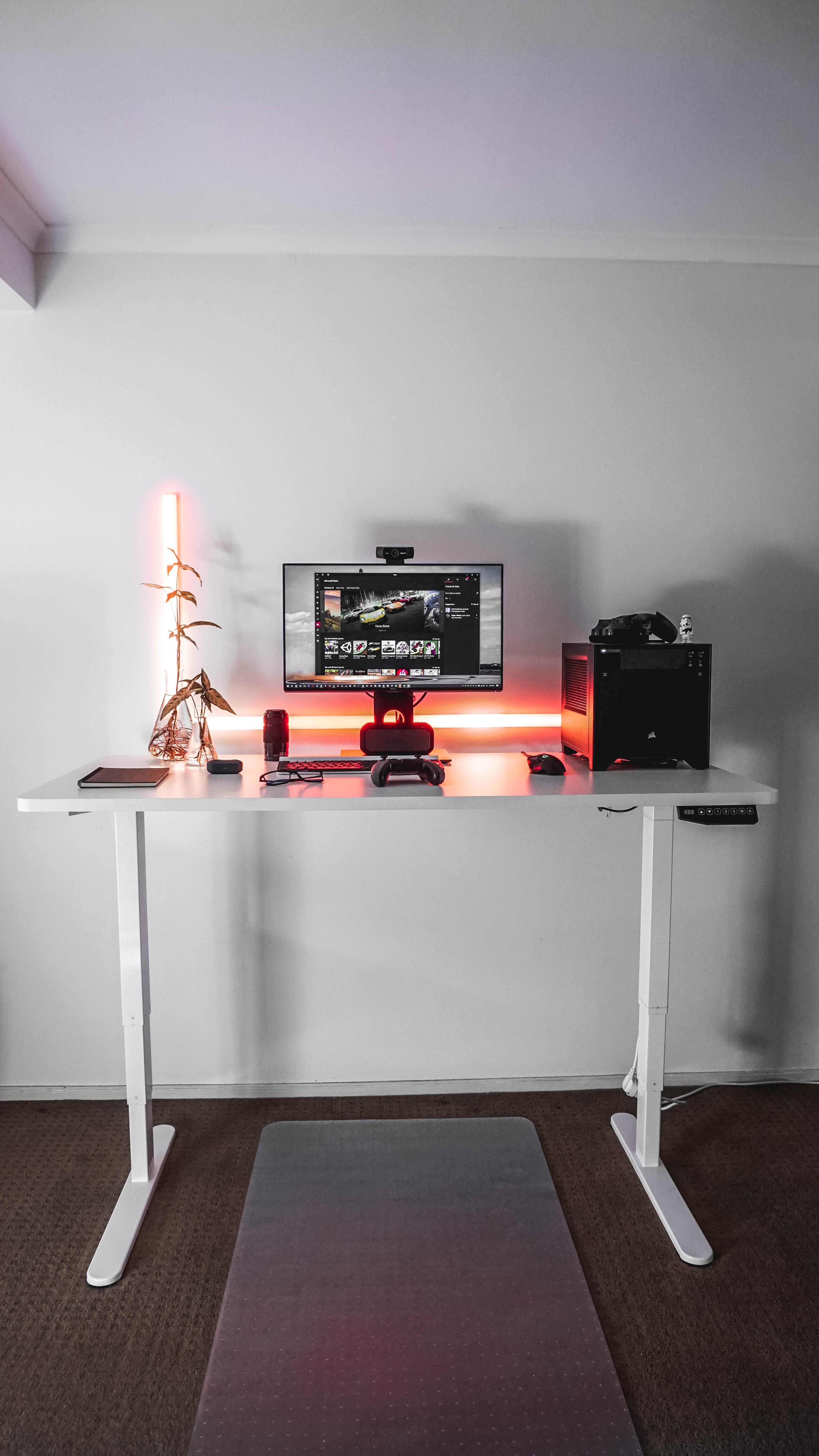 Standing Desk setup (work in progress) | Scrolller