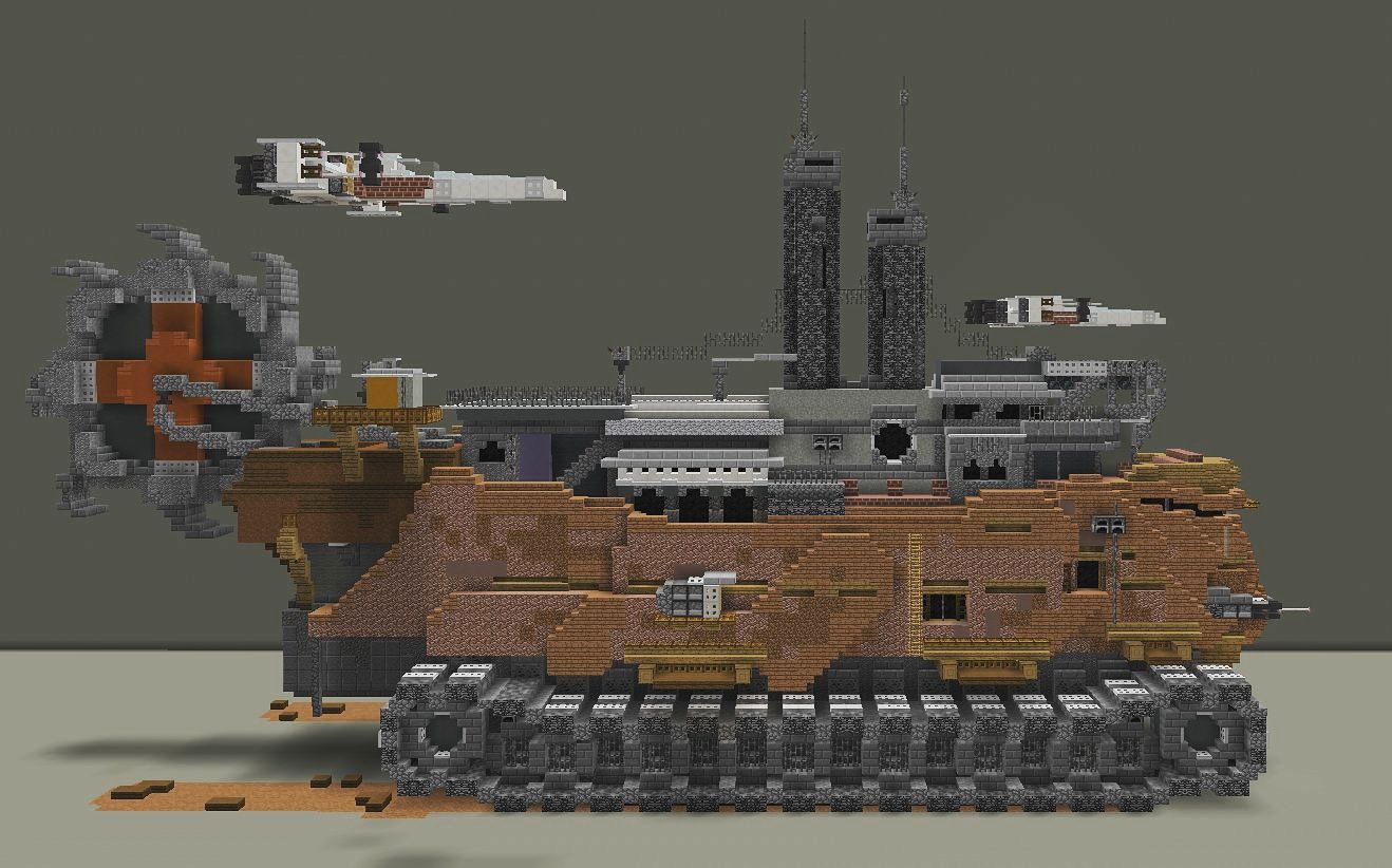 Star Wars inspired mining facility | Scrolller