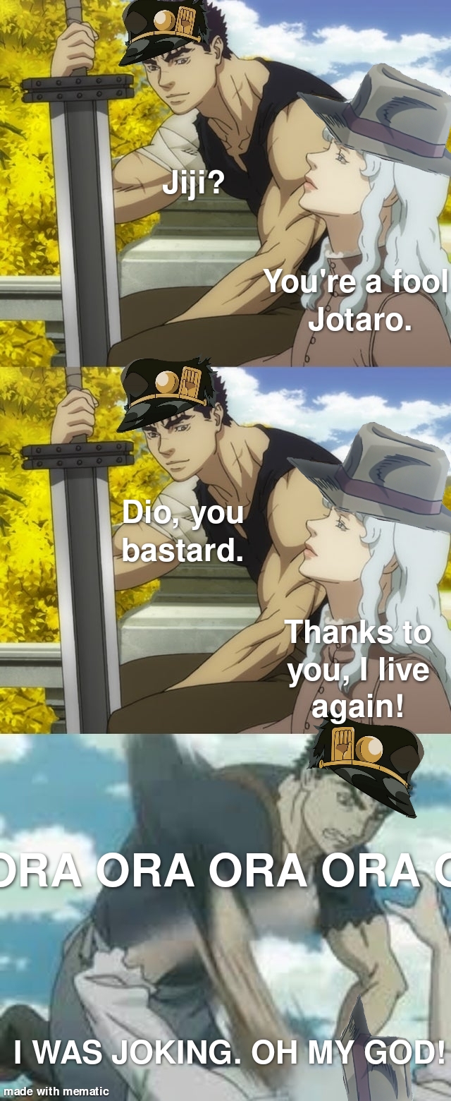 Stardust Crusaders alternative ending | Scrolller