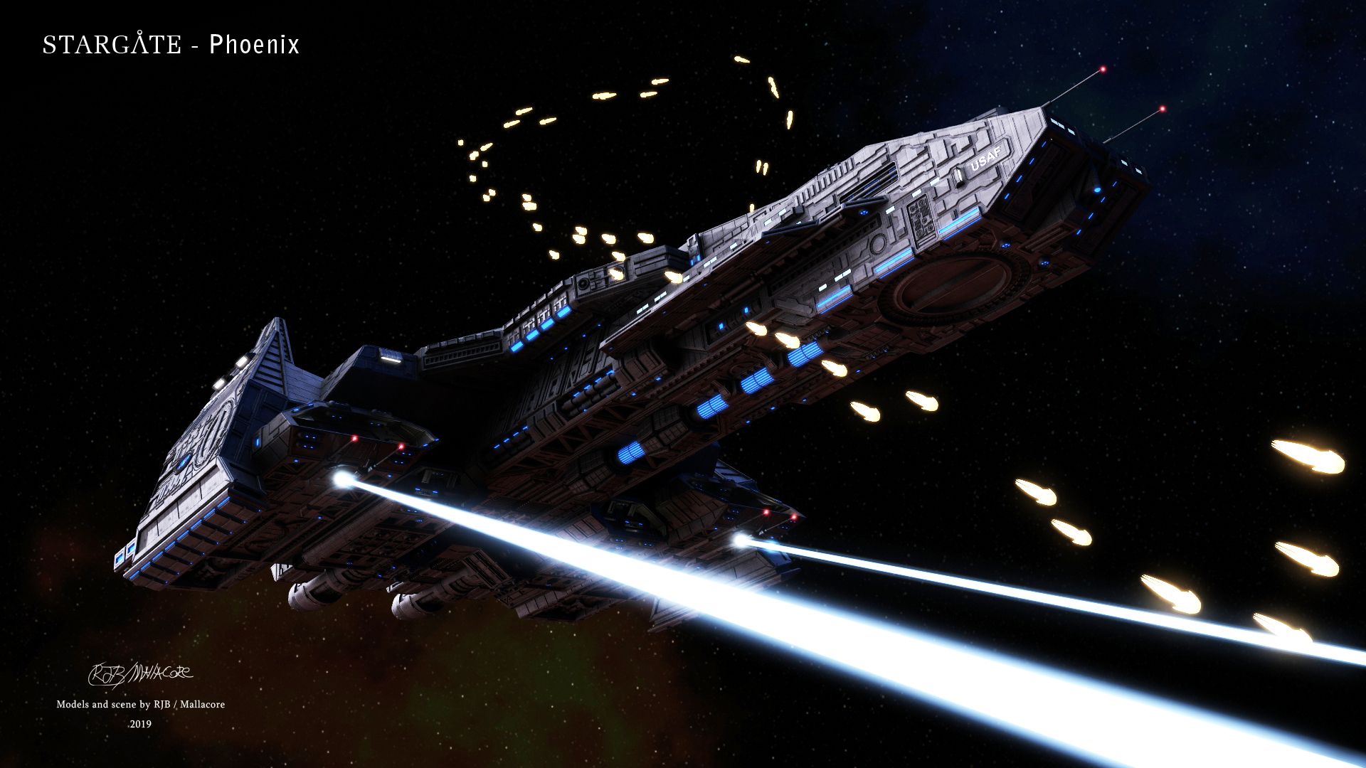 Stargate - Phoenix - Open Fire by Mallacore | Scrolller