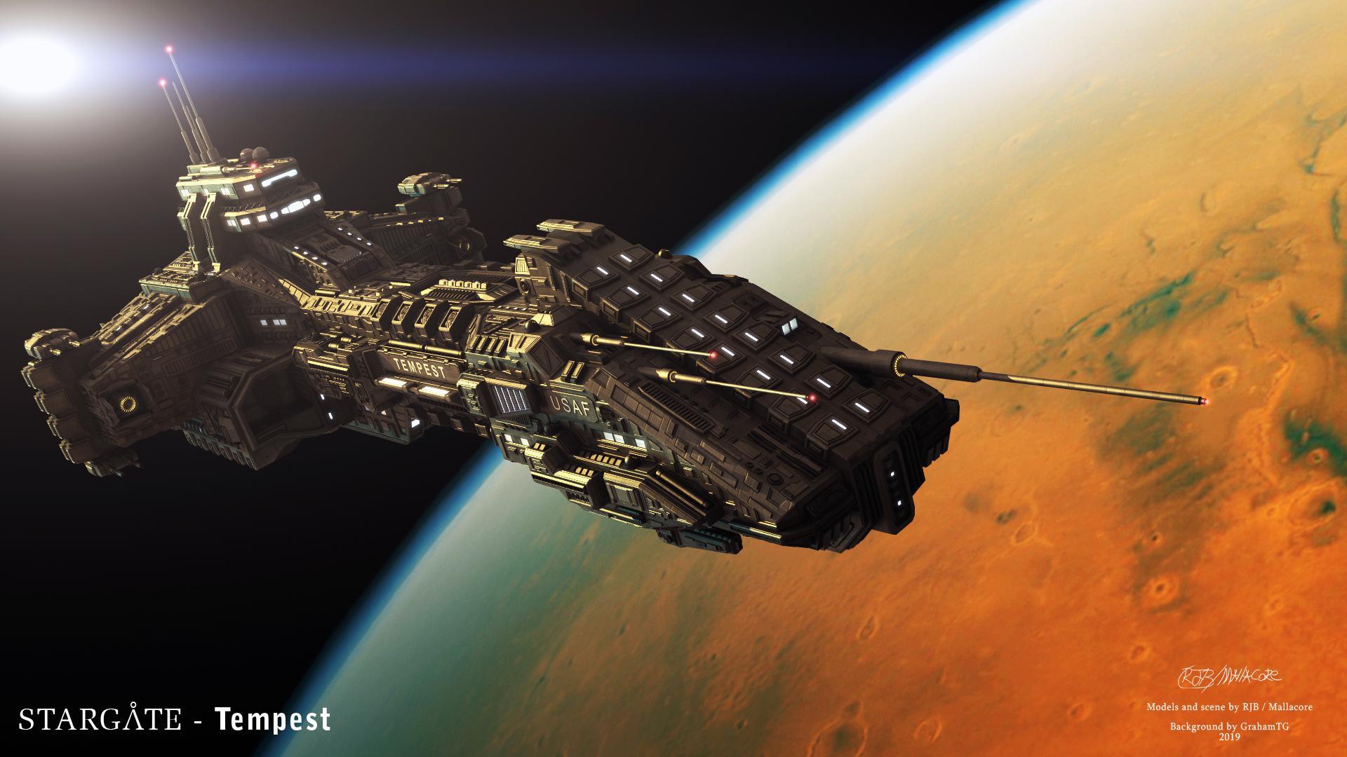 Stargate - Tempest by Mallacore [1920x1080] | Scrolller