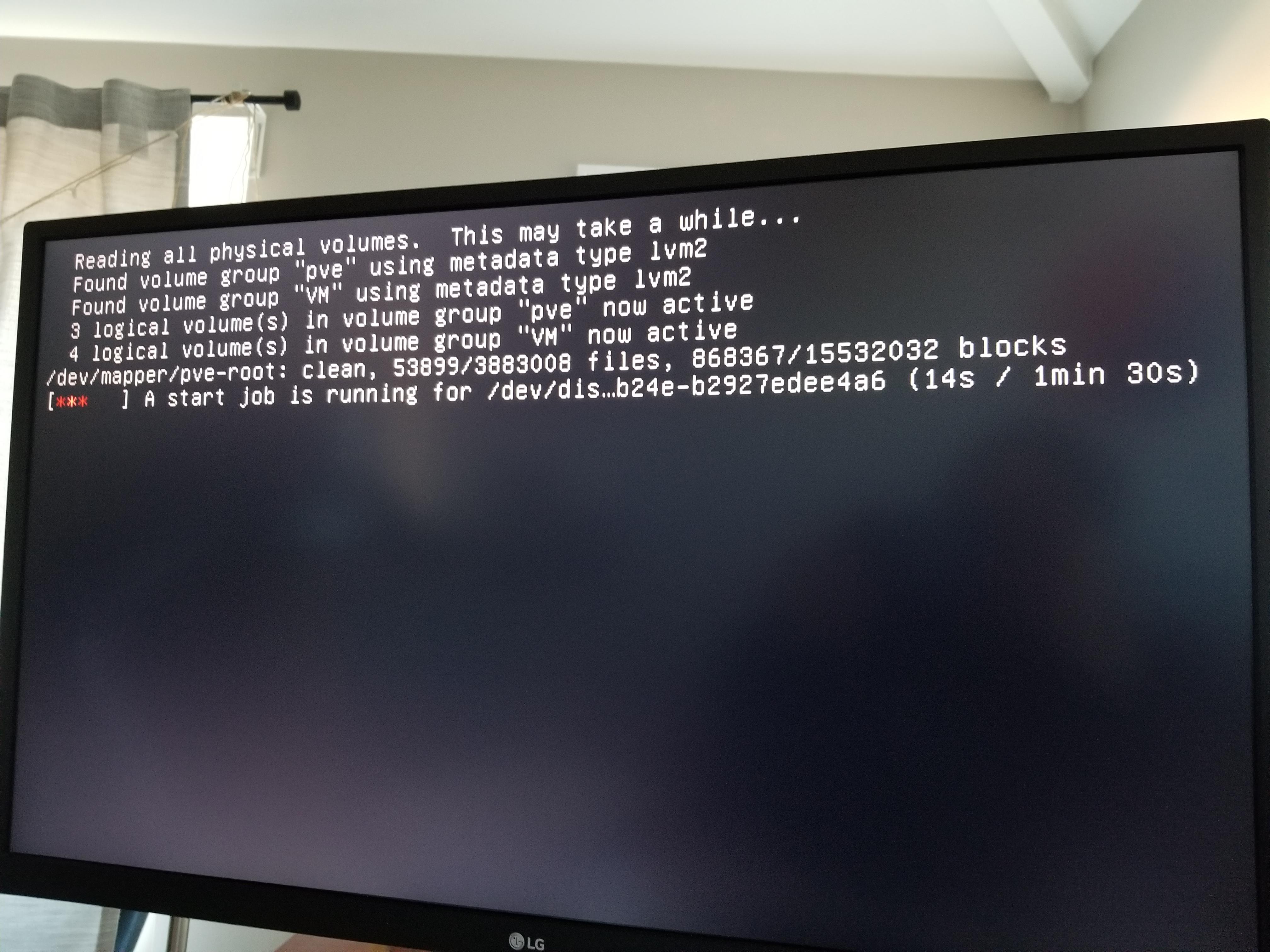 Start job is running for /dev/disk... Slow boot. Please help me. | Scrolller