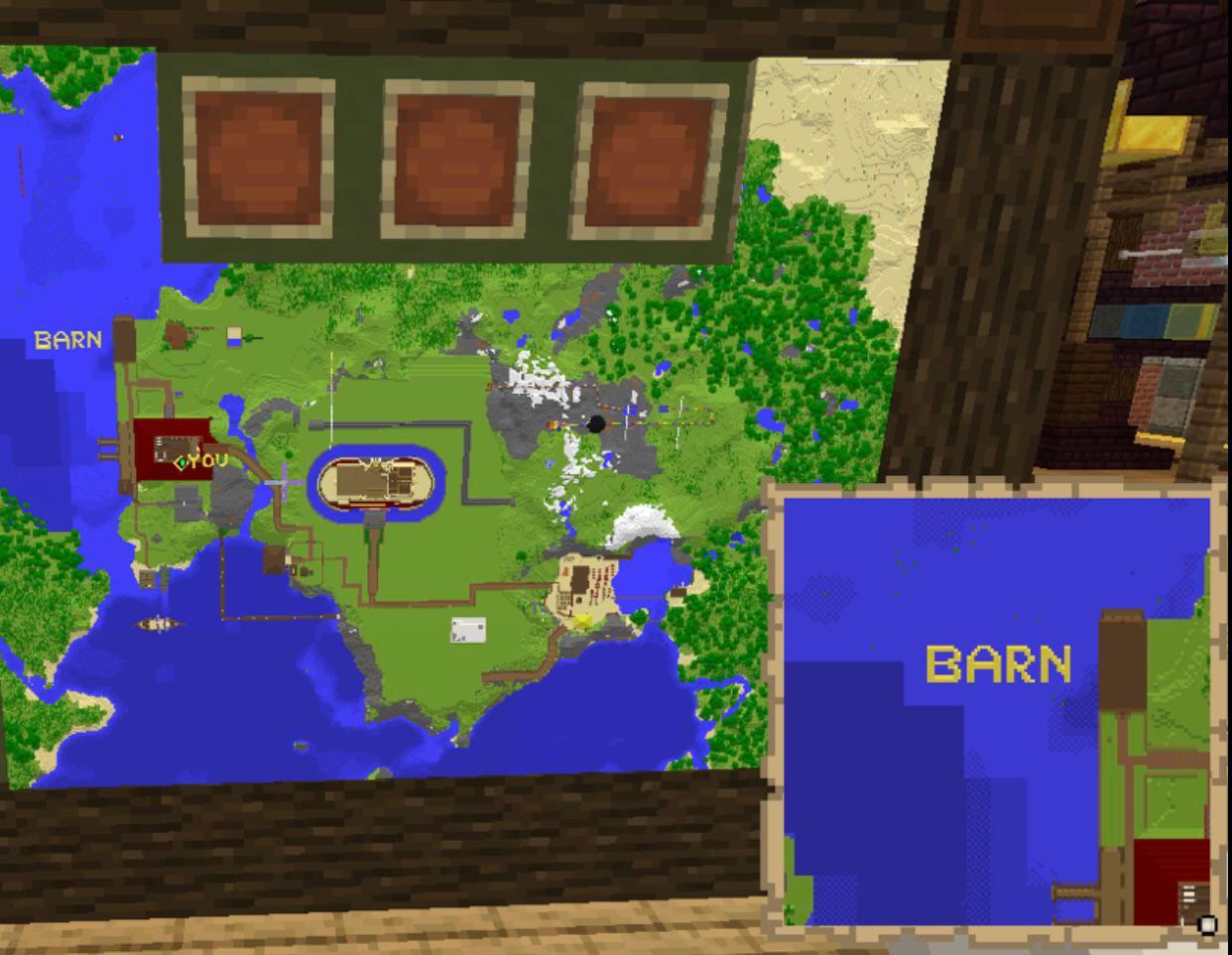 Started adding labels to our towns map by building the words up at the ... Started adding labels to our towns map by building the words up at the ...