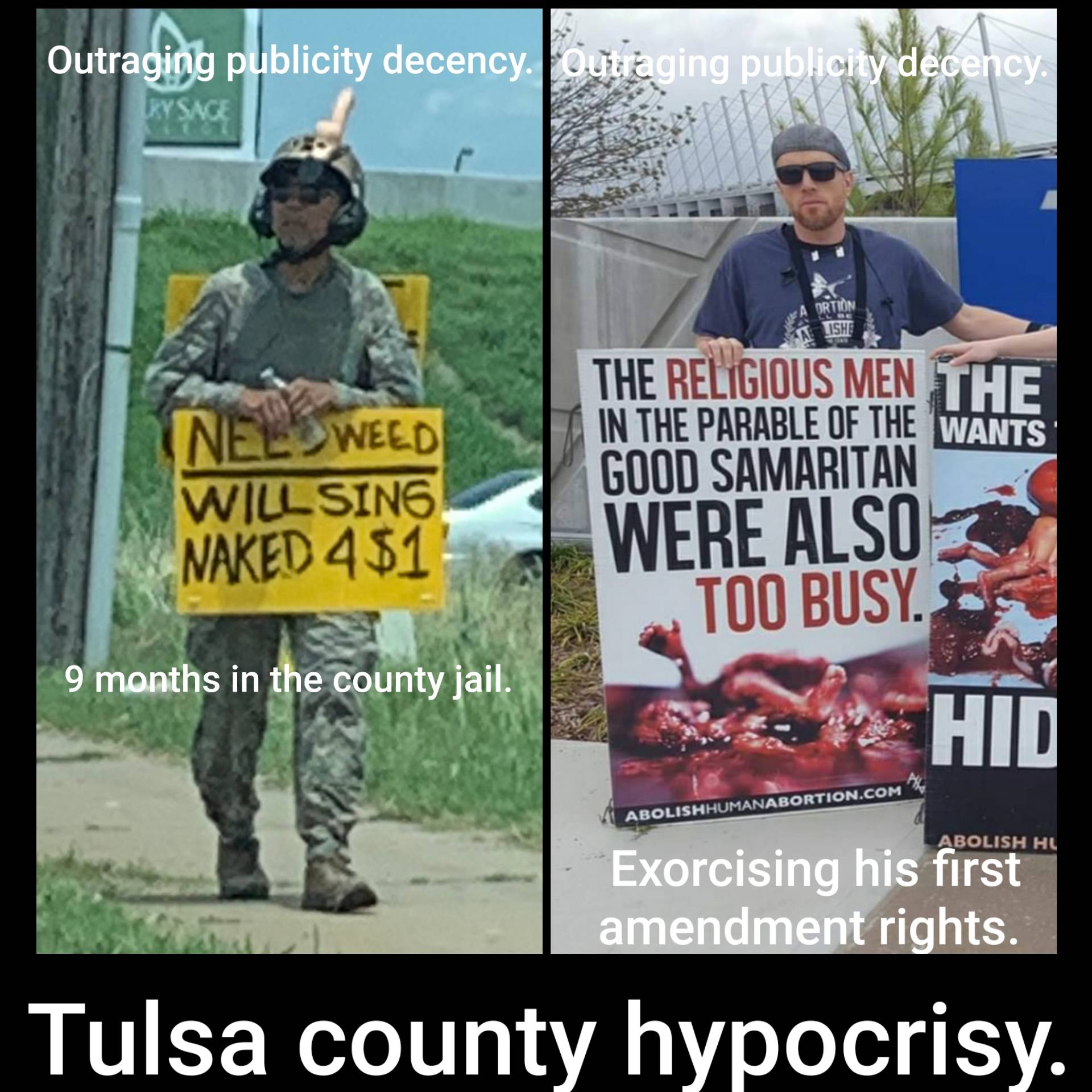 Stay classy Tulsa. | Scrolller