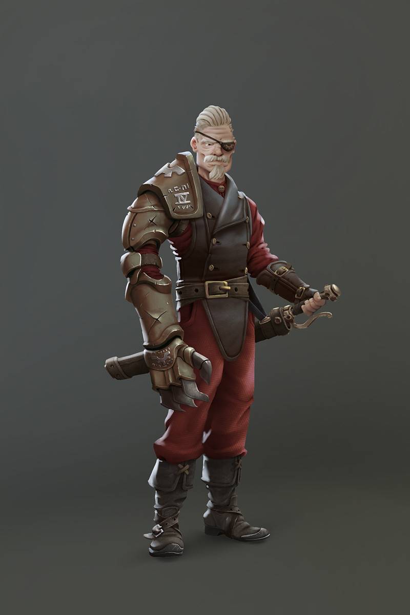 Steampunk Veteran by Mikko Kautto | Scrolller