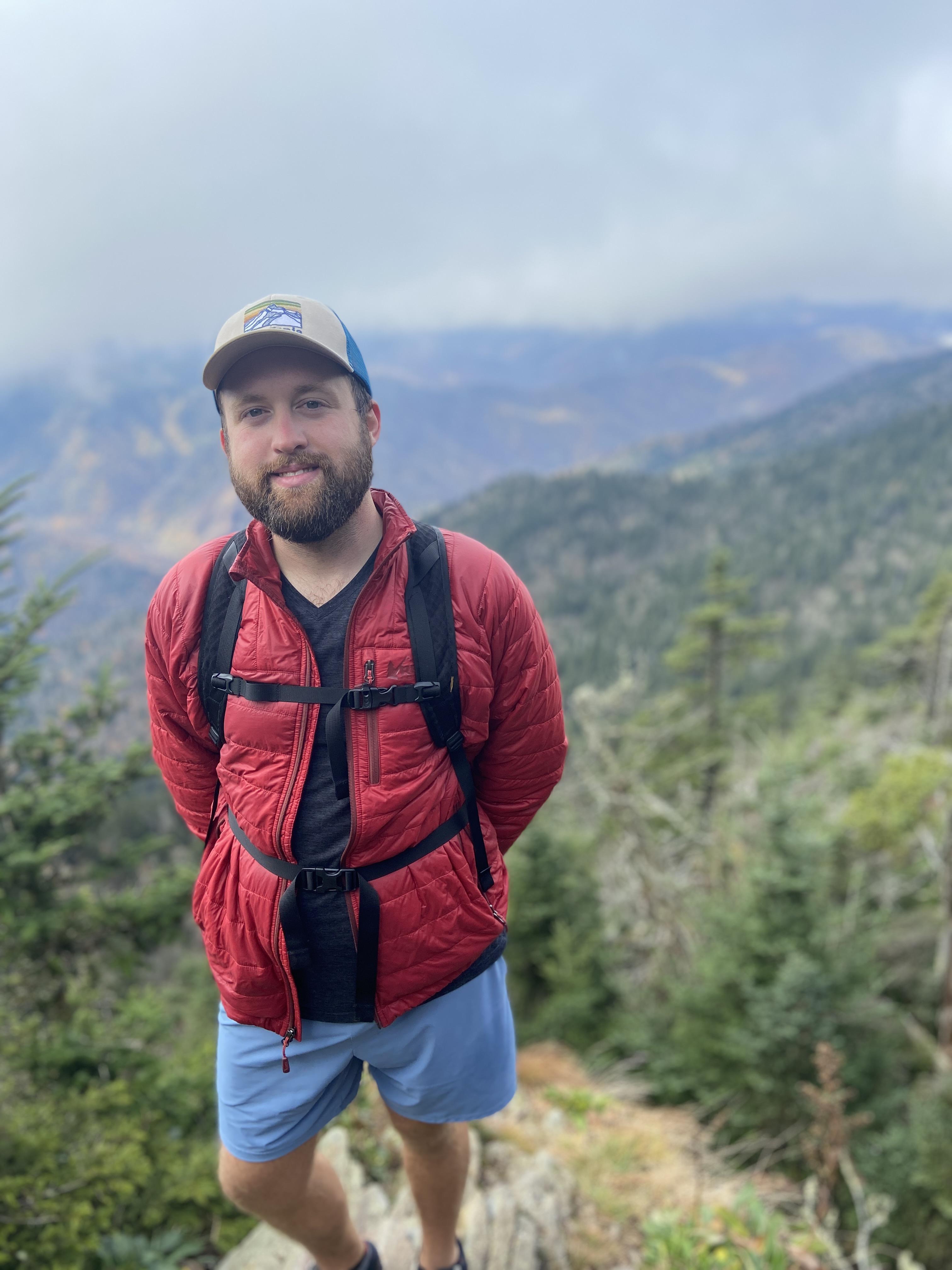 Still smiling after 12 miles to the top of this mountain! | Scrolller