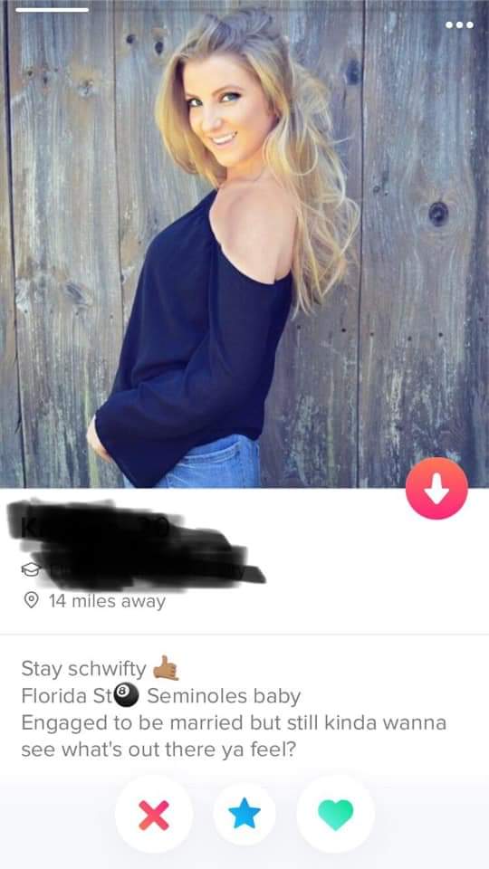 Still trying to ride the CC even though she's engaged -_- | Scrolller