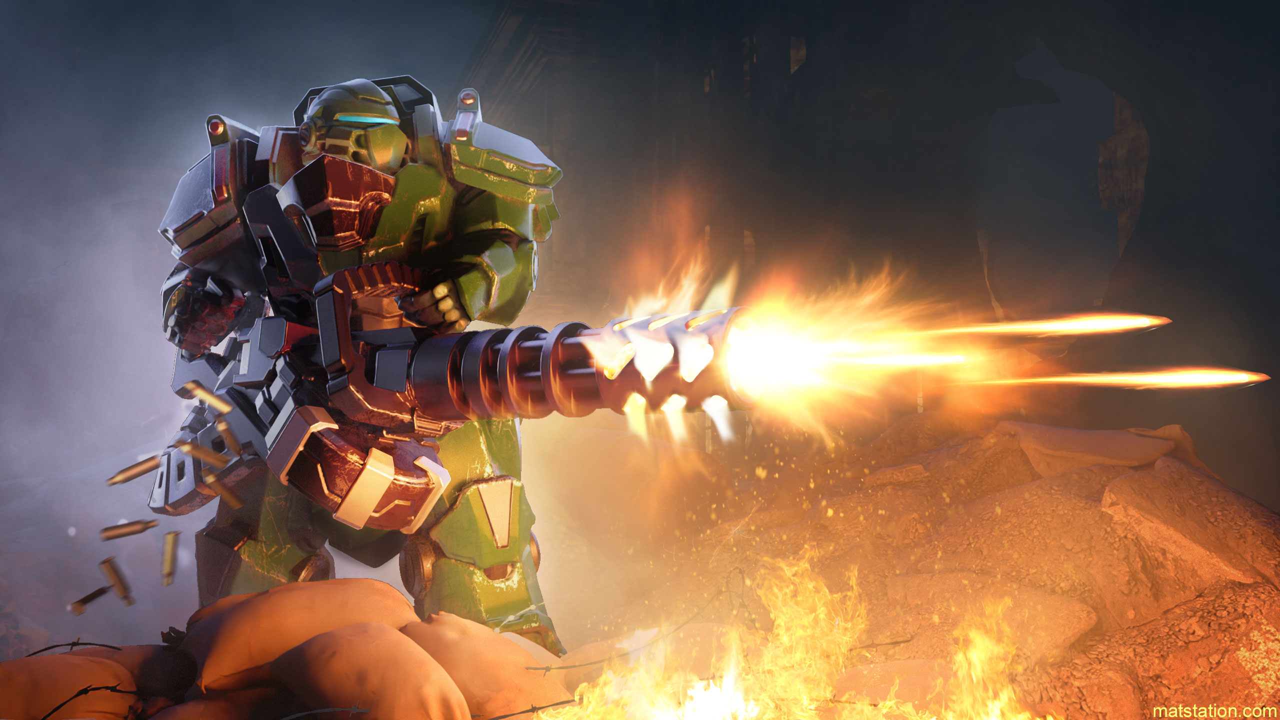 Storm Guard Assault cyborg. | Scrolller