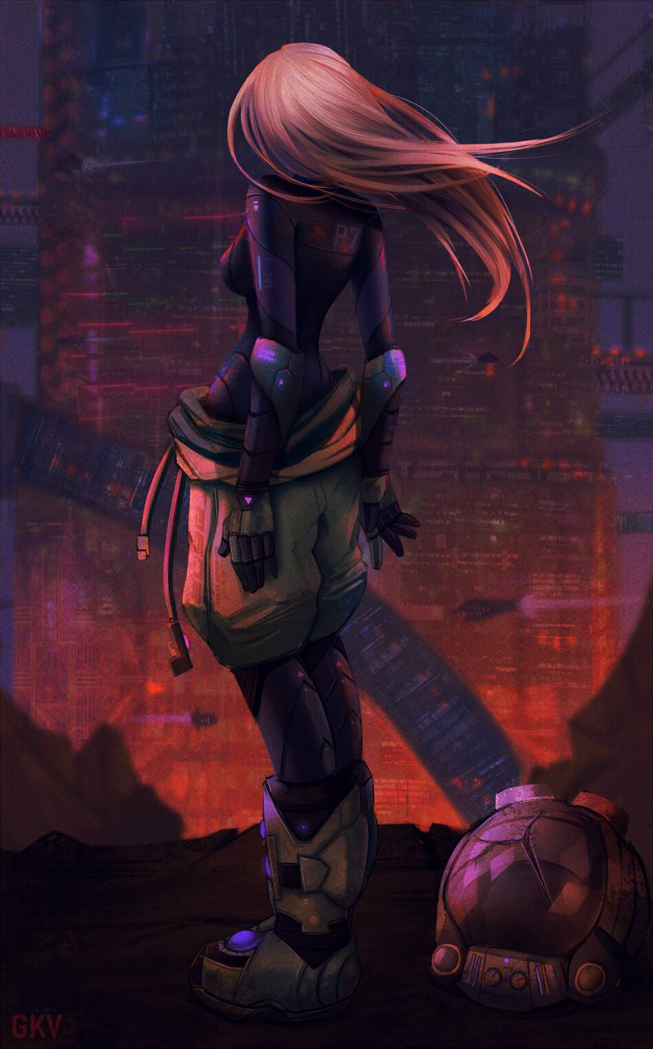 Stranded on a cyberpunk world | Scrolller