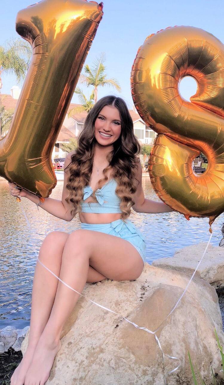 Stunning teen on her 18th birthday | Scrolller