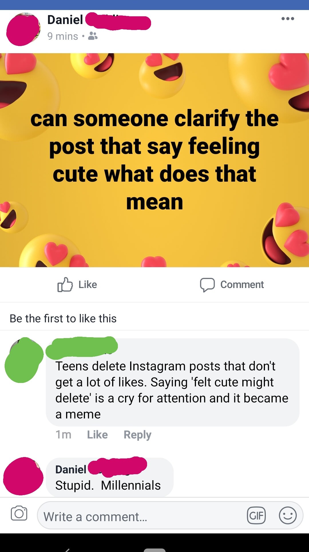 Stupid. Millennials | Scrolller