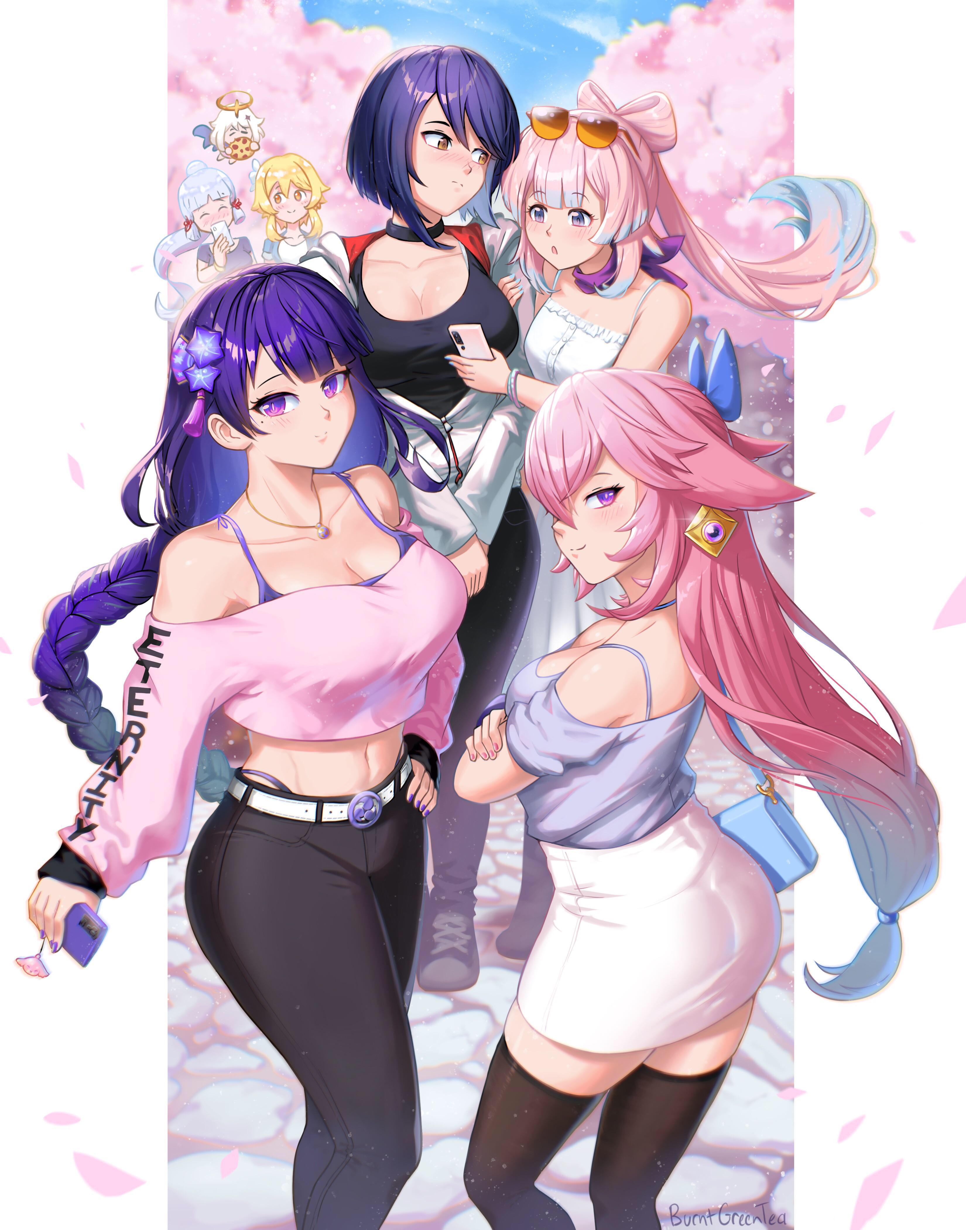 Stylish Casual Inazuma Ladies [Genshin Impact] | Scrolller