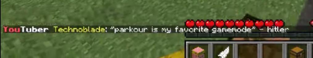 Subscribe to technoblade for more family friendly content like this | Scrolller