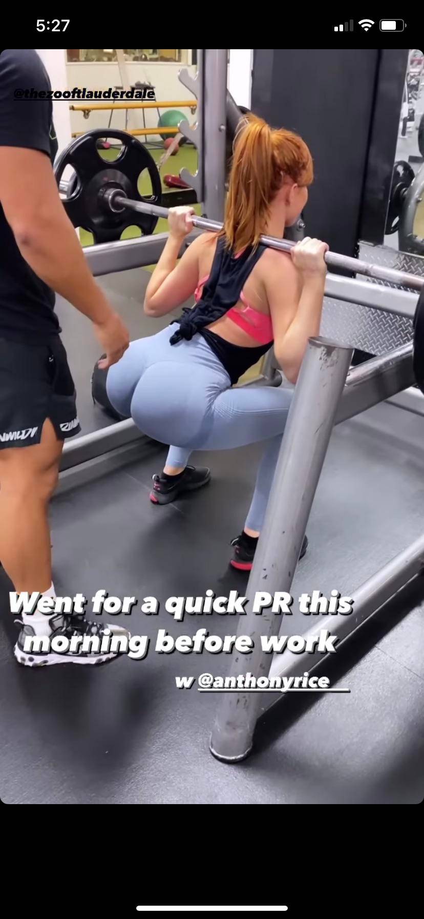 Summer Rae squatting | Scrolller