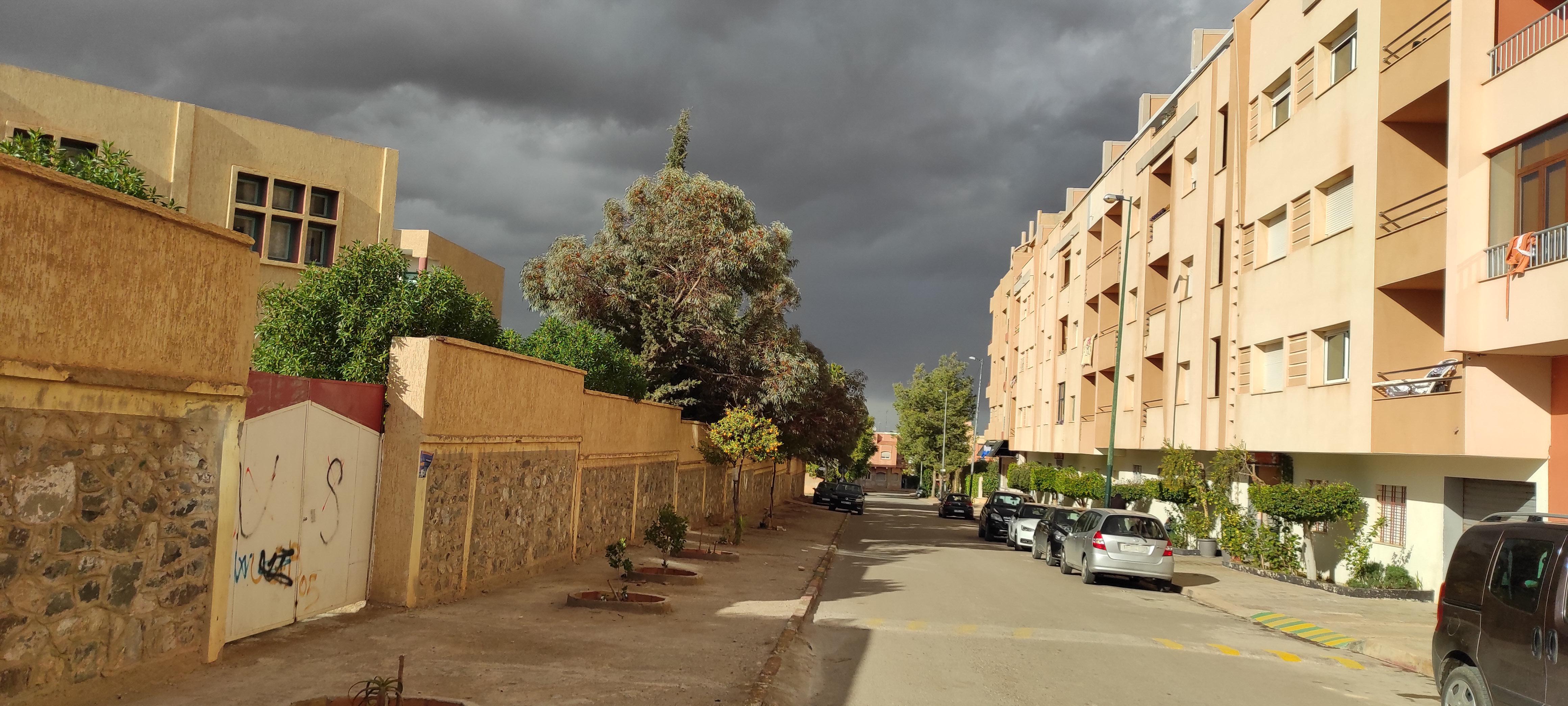 Sun and clouds over Oujda city. 4640x2080 [OC] | Scrolller