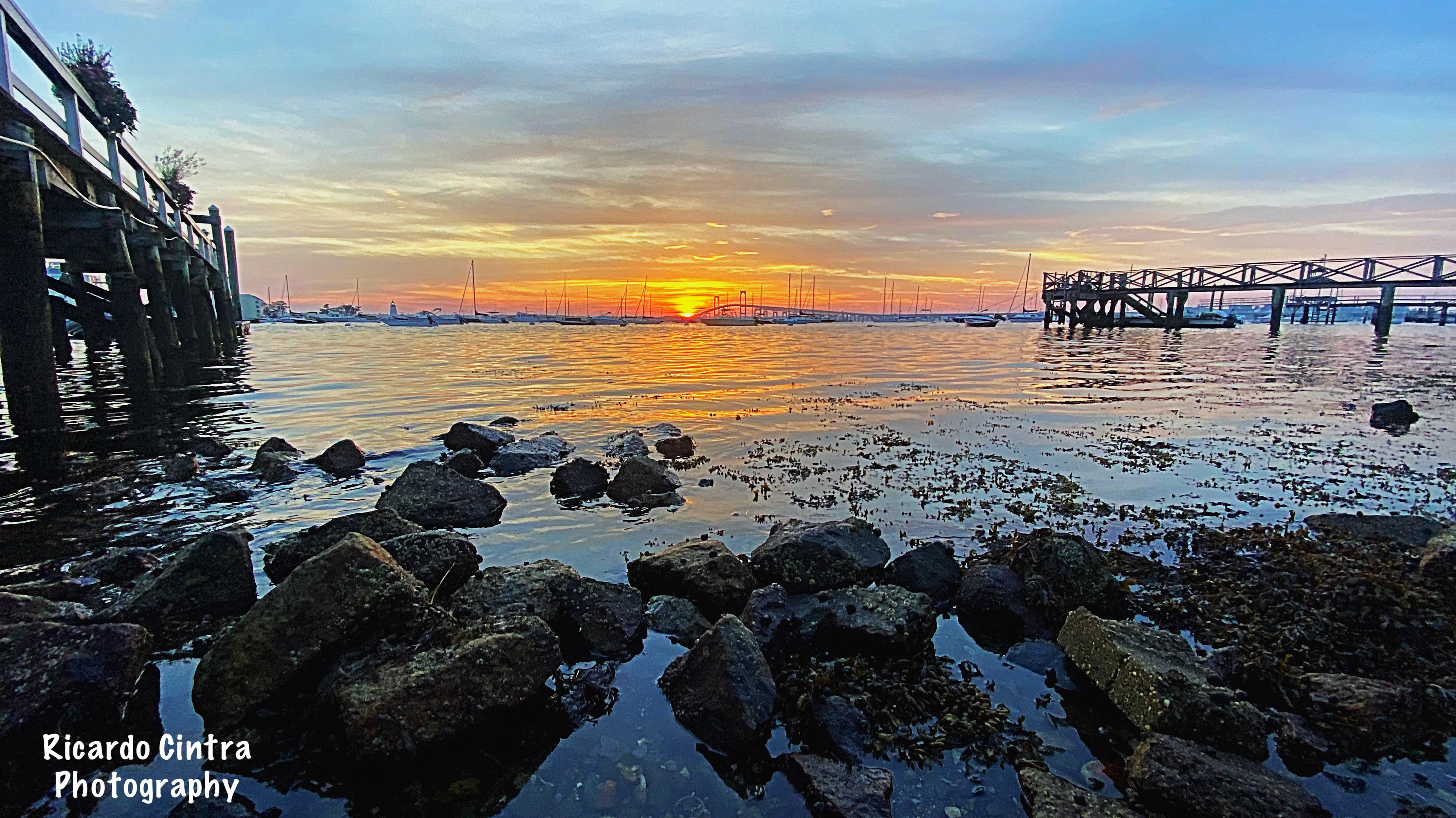 Sunday sunset in Newport, RI | Scrolller