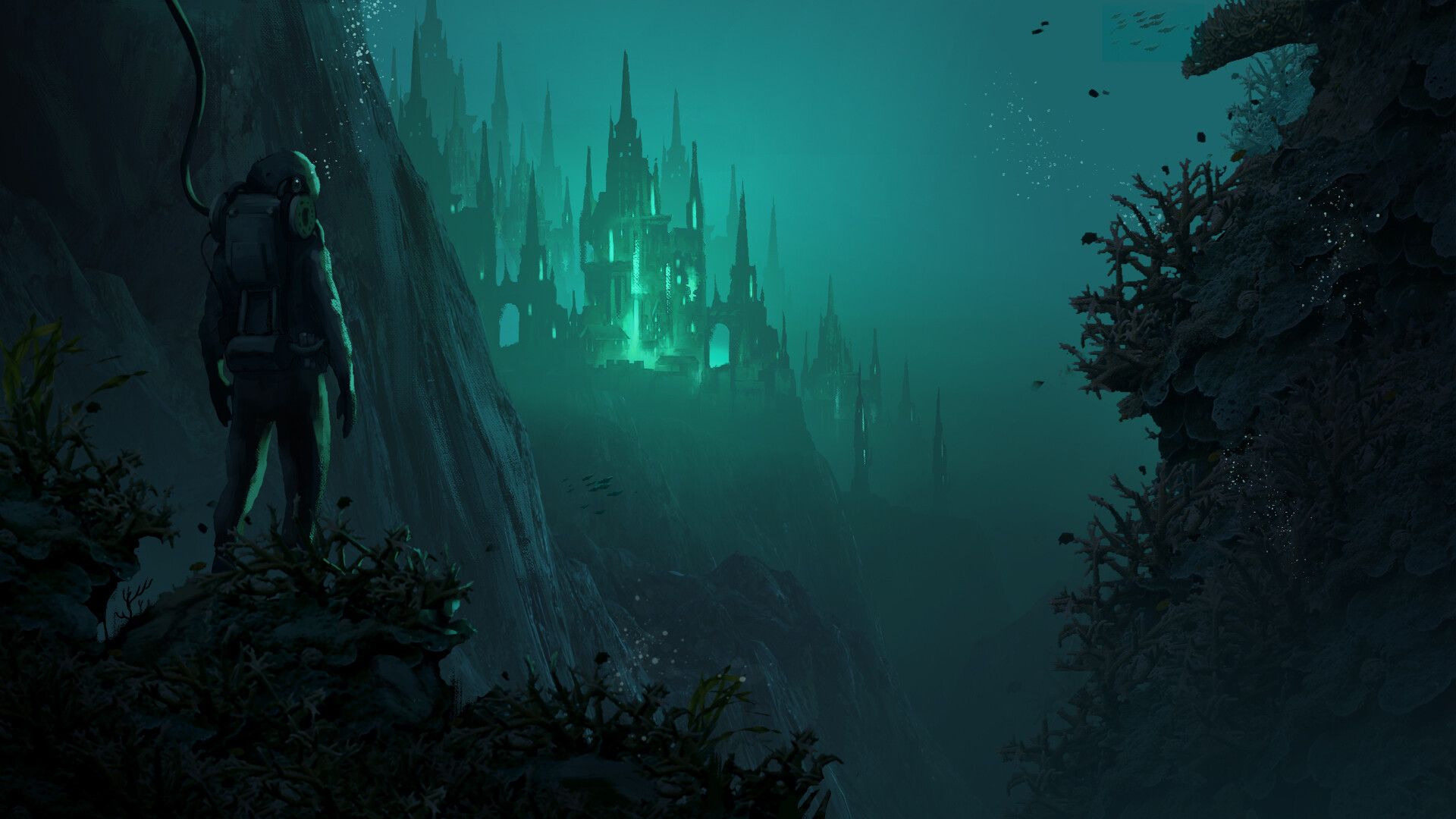 Sunken Castle by Randi Sánchez Verduga | Scrolller