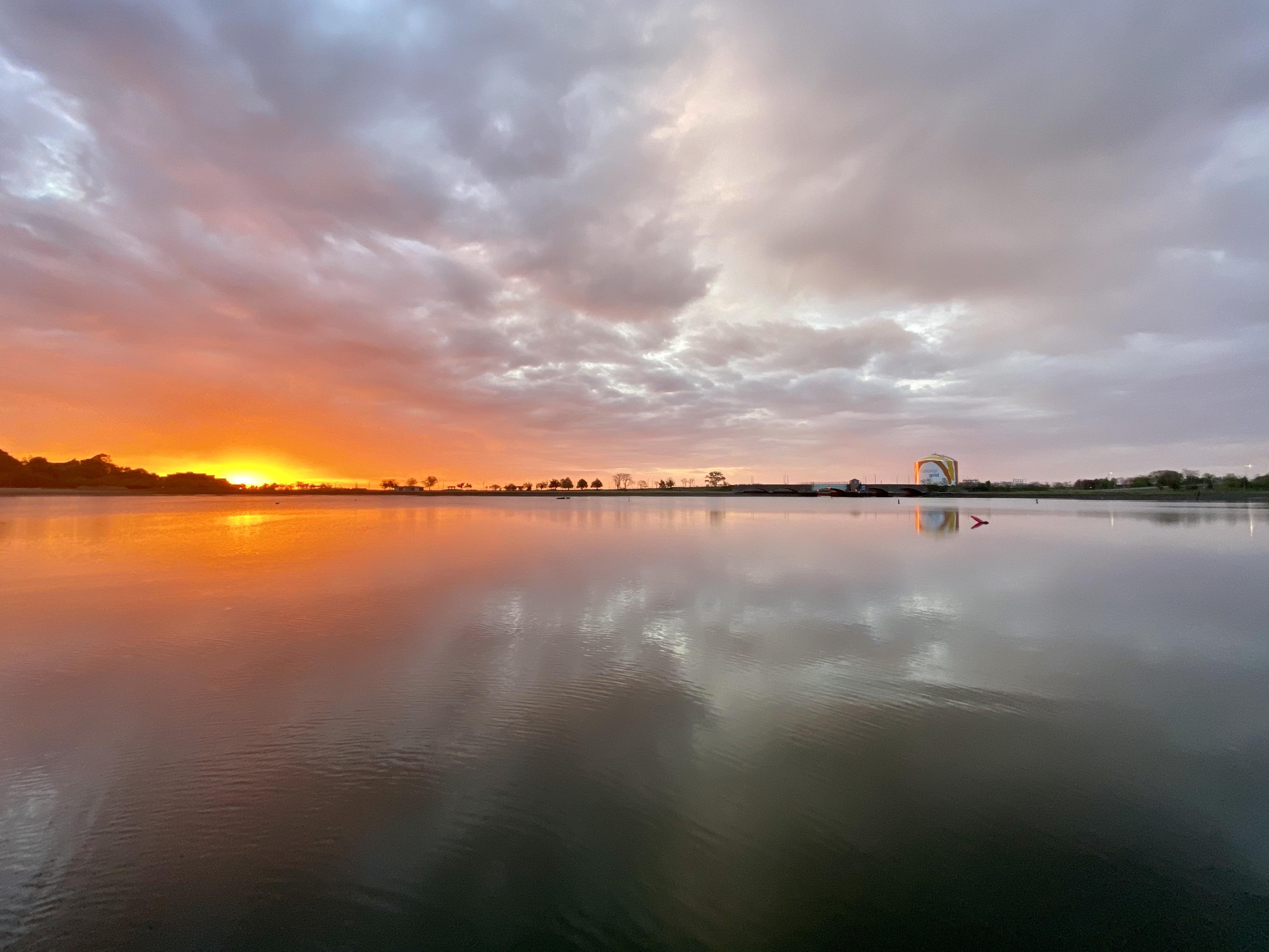 Sunrise over Dorchester Bay in Massachusetts | Scrolller
