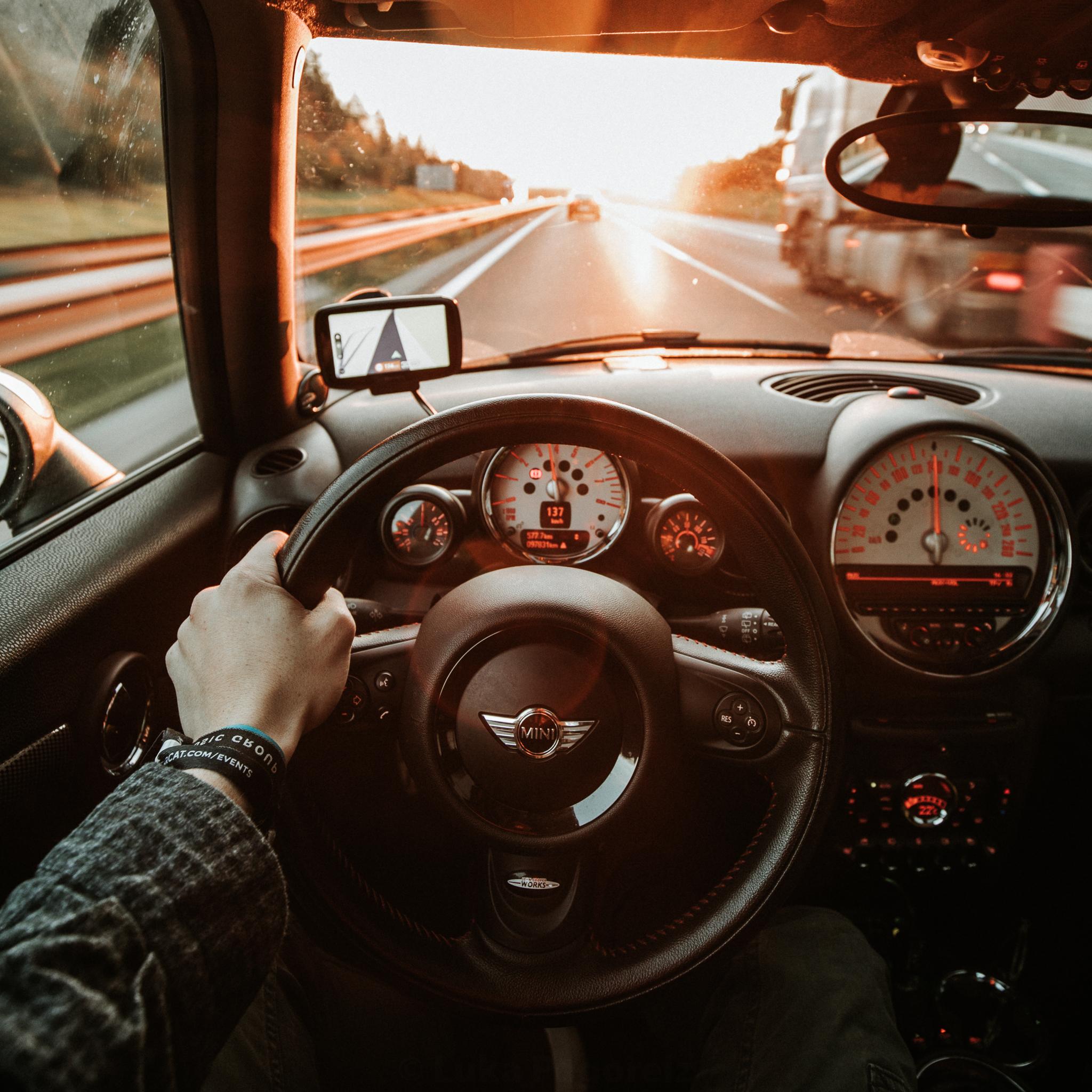 sunset drives are the best | Scrolller