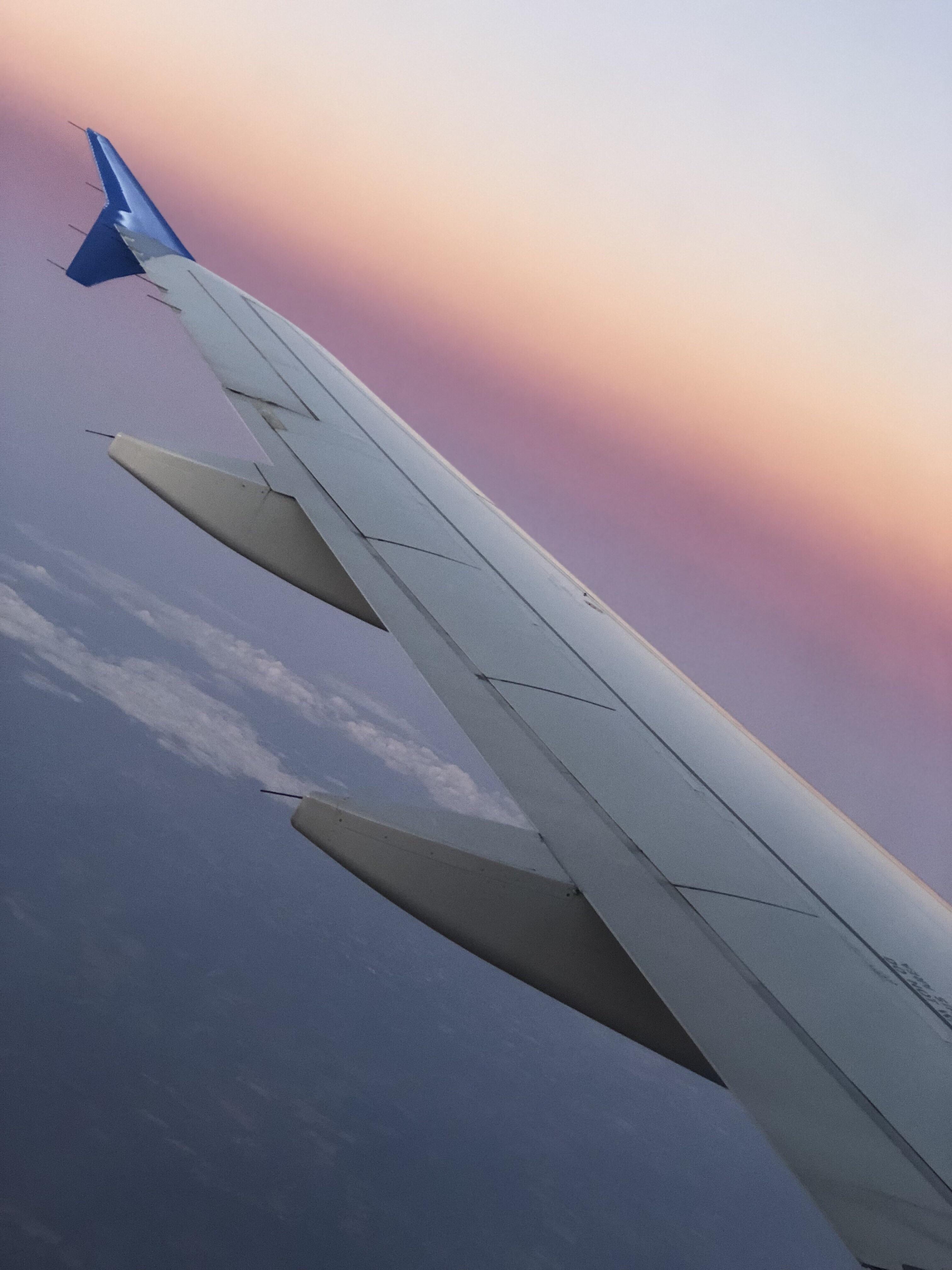 Sunset from the plane | Scrolller