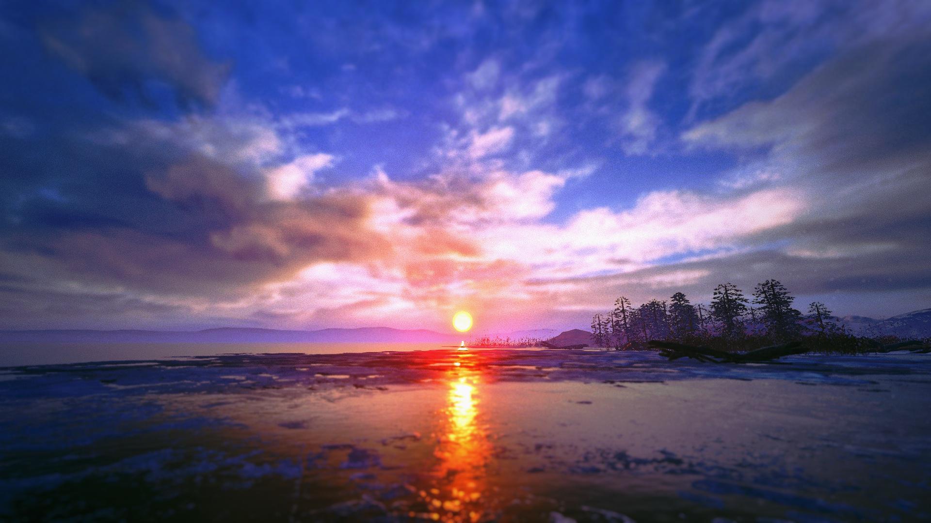 Sunset on Volga | Scrolller