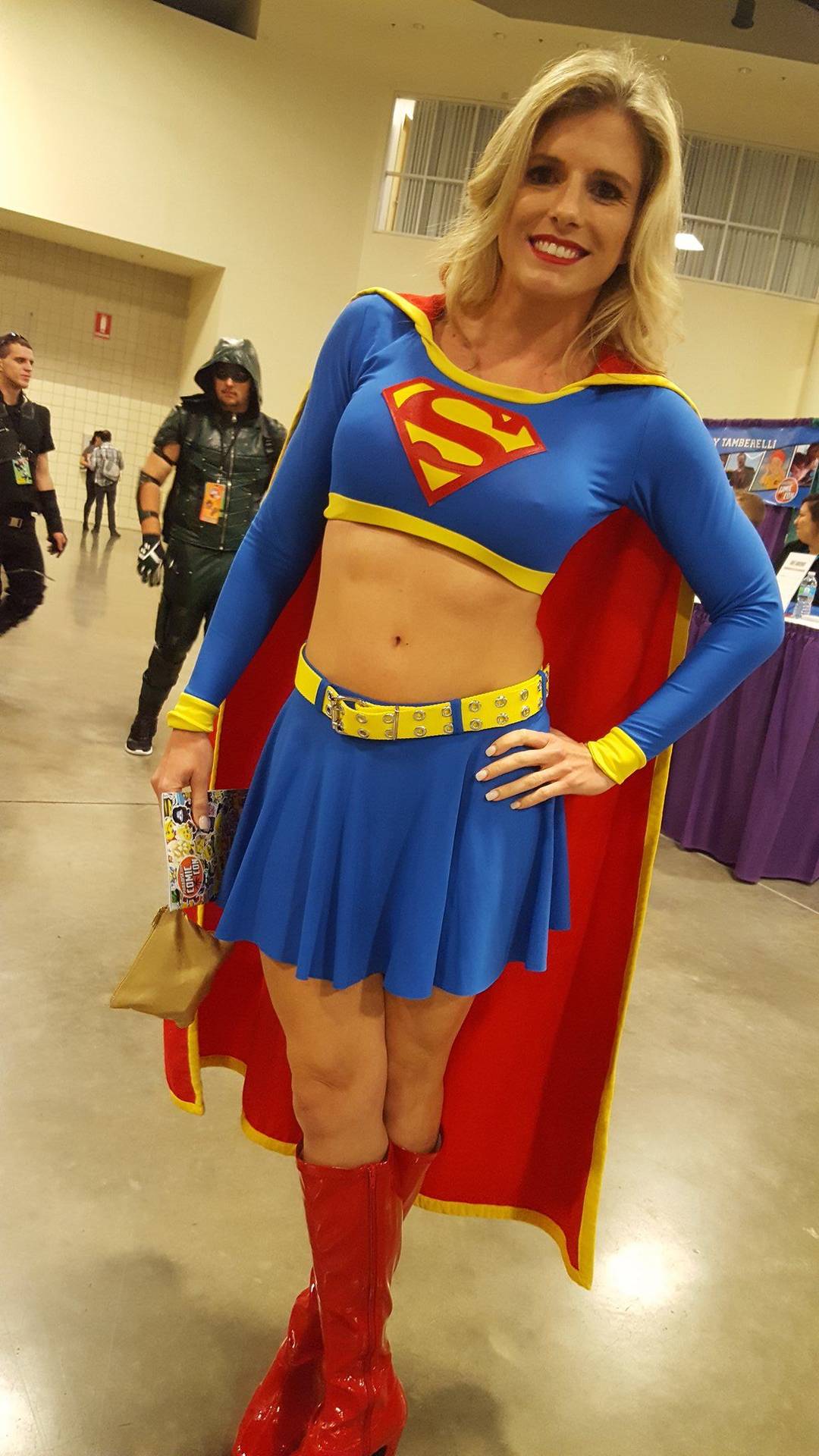 Cory Chase As Super Girl Scrolller