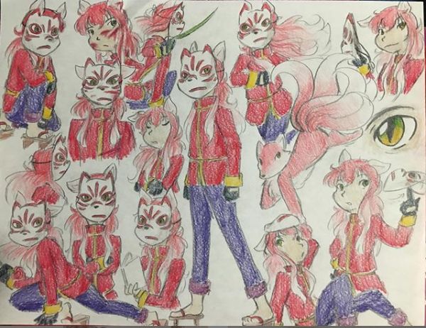 Super redundant Kitsune Mask for Kurama | Scrolller