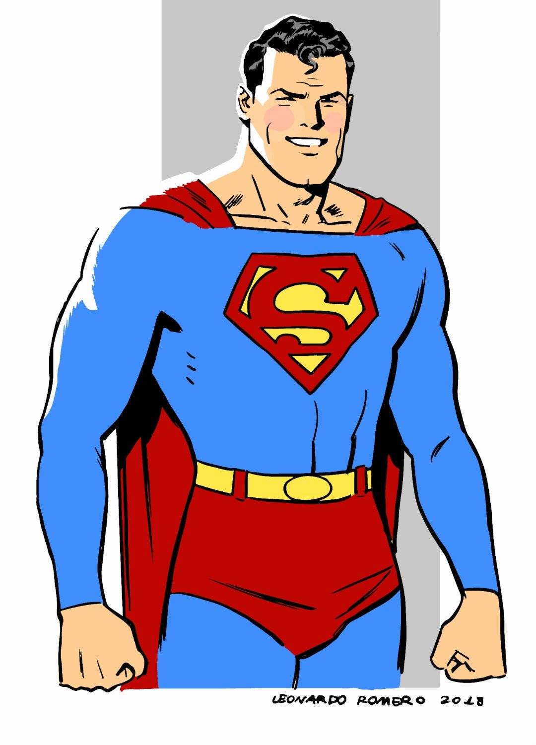 Superman by Leonardo Romero | Scrolller