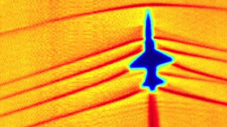 Supersonic jet shock waves. | Scrolller