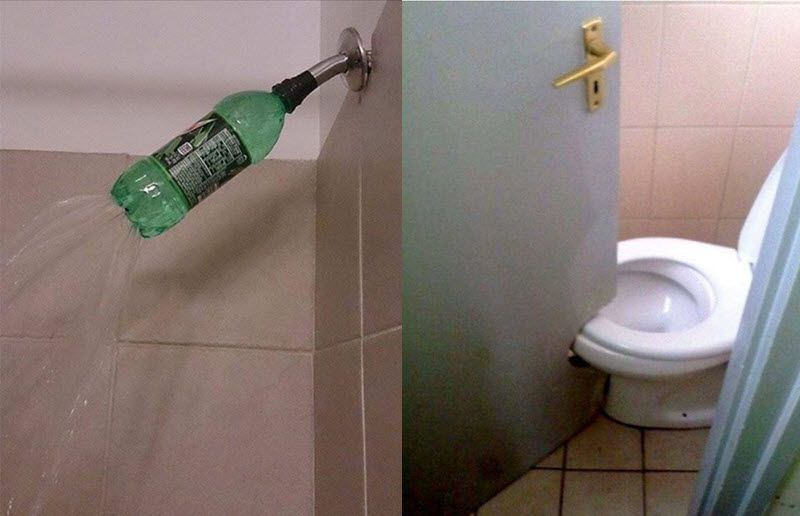 Supply closet bathroom renovation. Flint, MI. | Scrolller