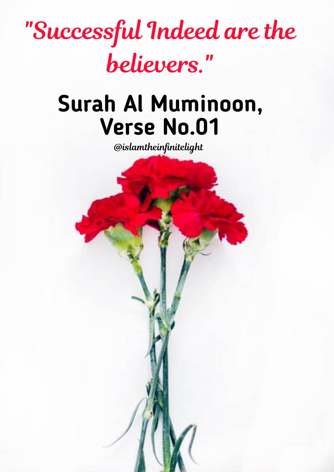 Surah Al Muminoon, Verse No. 01 - Successful indeed are the believers | Scrolller